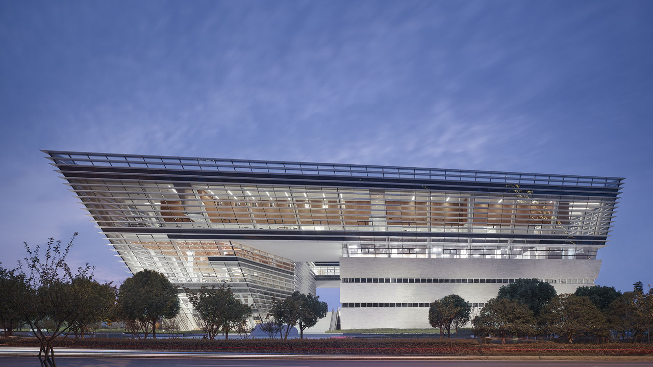 First library in China with an intelligent storage system - Press - gmp ...