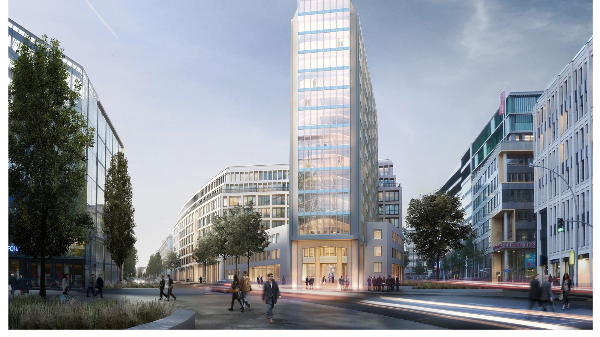 Neubau in der Hamburger Innenstadt nimmt Gestalt an - Presse - gmp ...