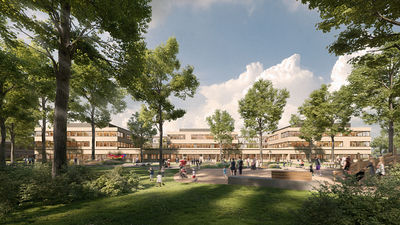 Westend Modular School Campus - Projects - gmp Architekten