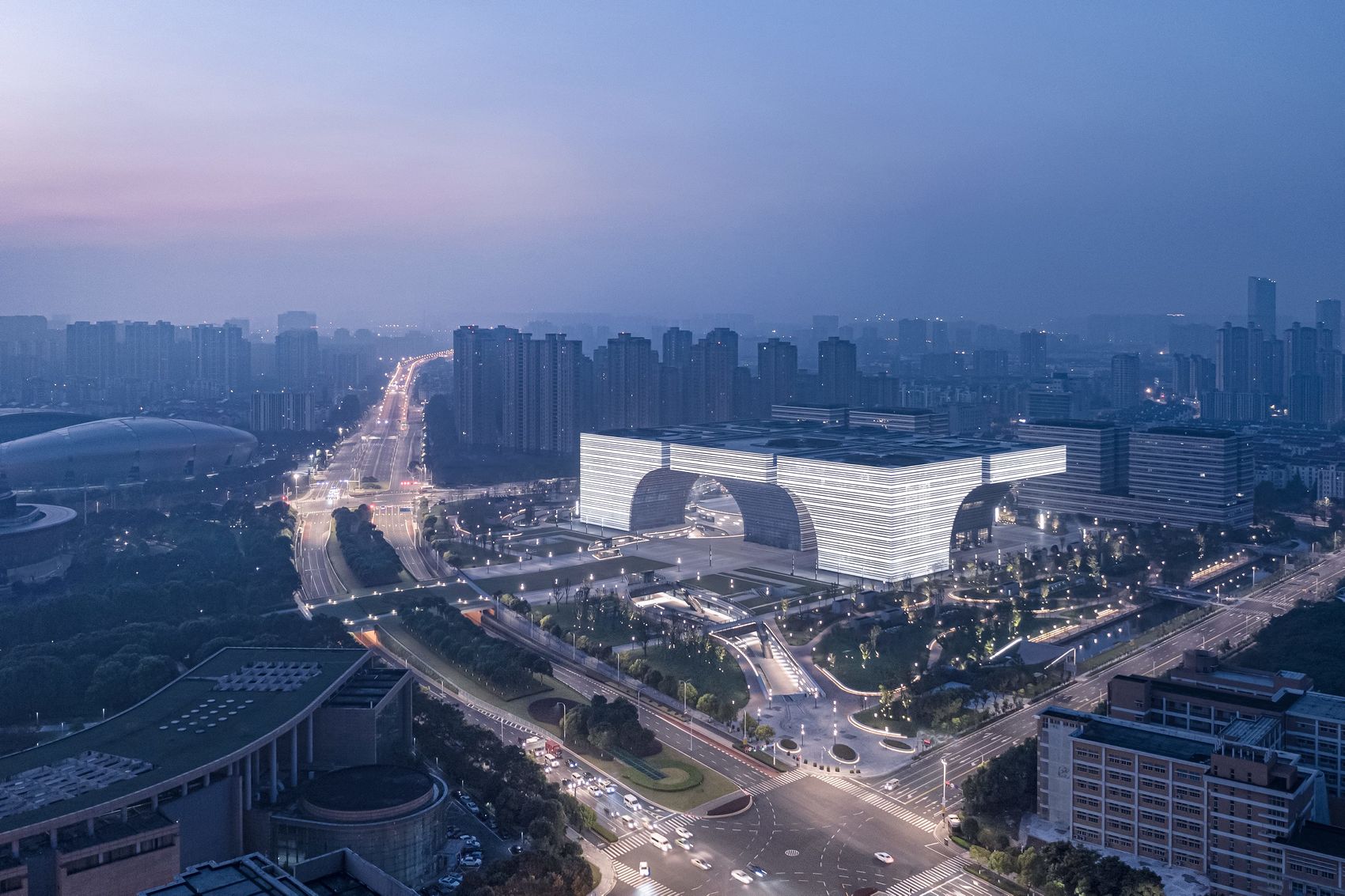 Changzhou Culture Plaza - Projects - gmp Architekten
