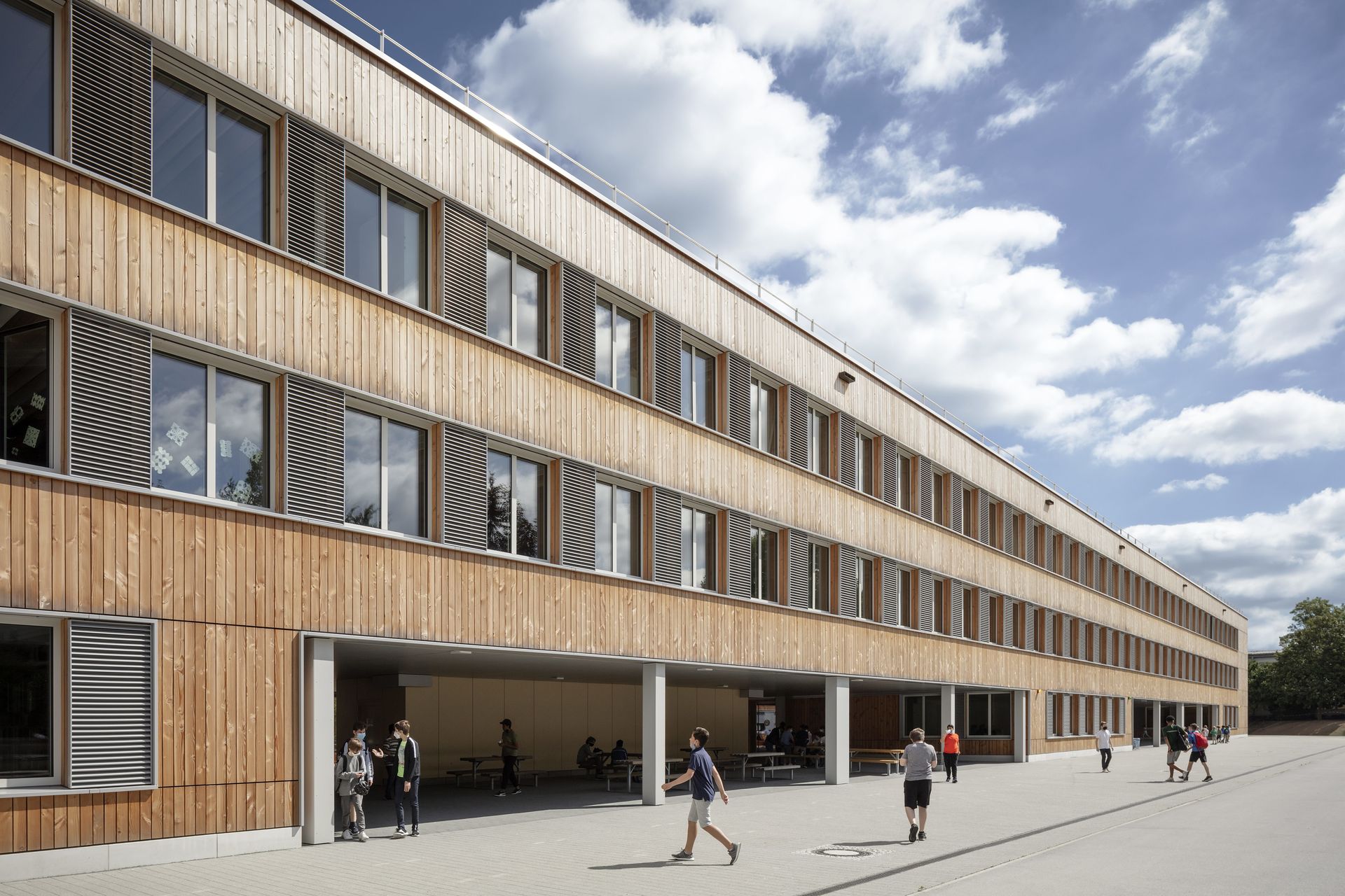 Westend Modular School Campus - Projects - gmp Architekten