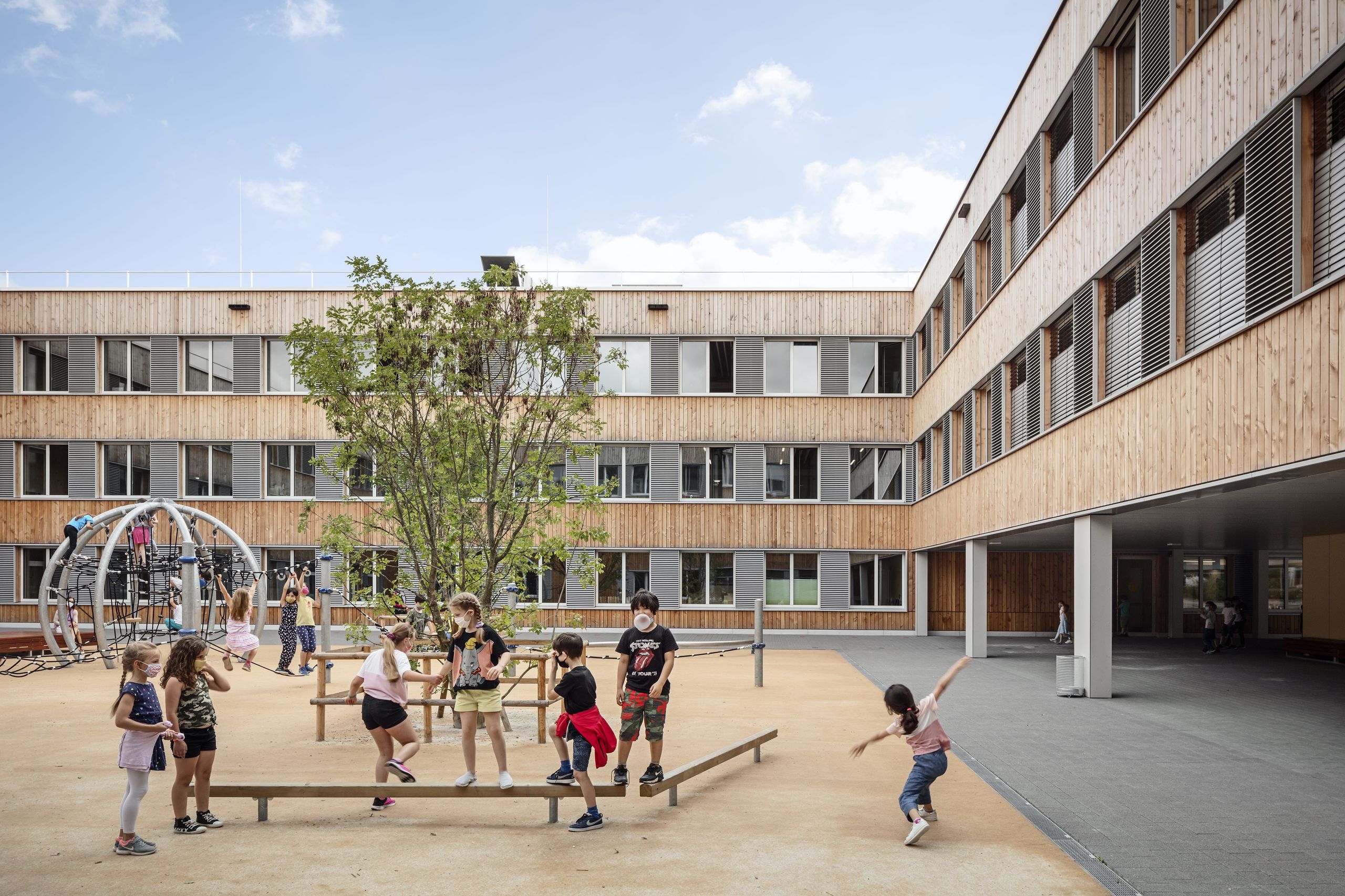 Westend Modular School Campus - Projects - gmp Architekten