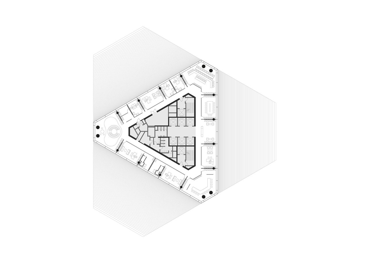 Shandong Port Tower - Projects - gmp Architekten