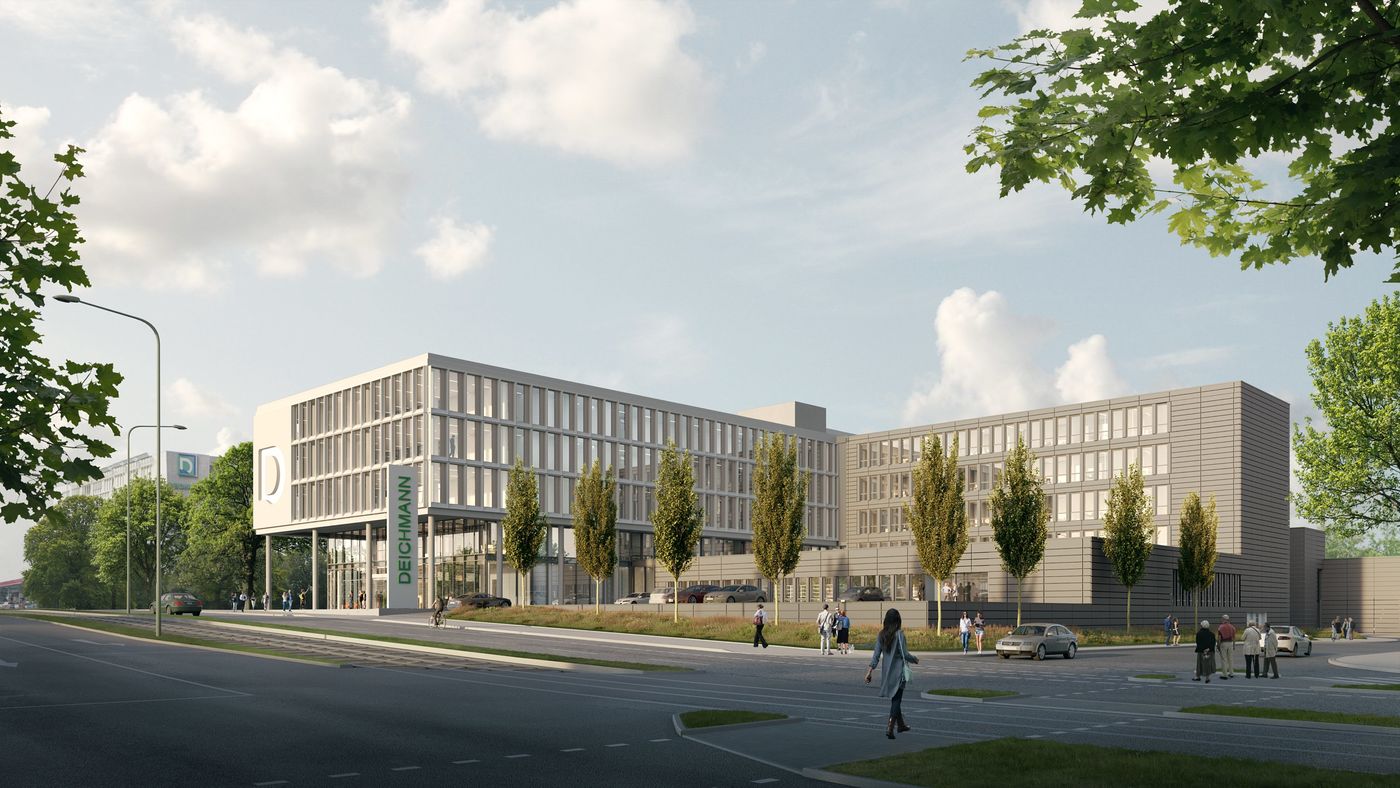 Deichmann-Campus in Essen Baustart für neuen Firmencampus - Presse ...