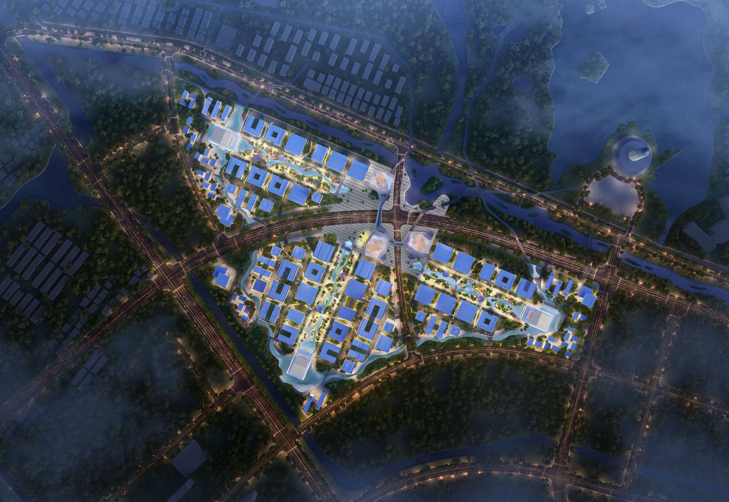 Chengdu Future City - Projects - gmp Architekten