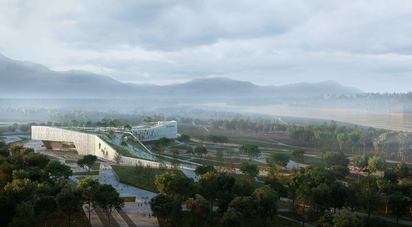 Ningbo Beilun Culture Center - Projects - gmp Architekten