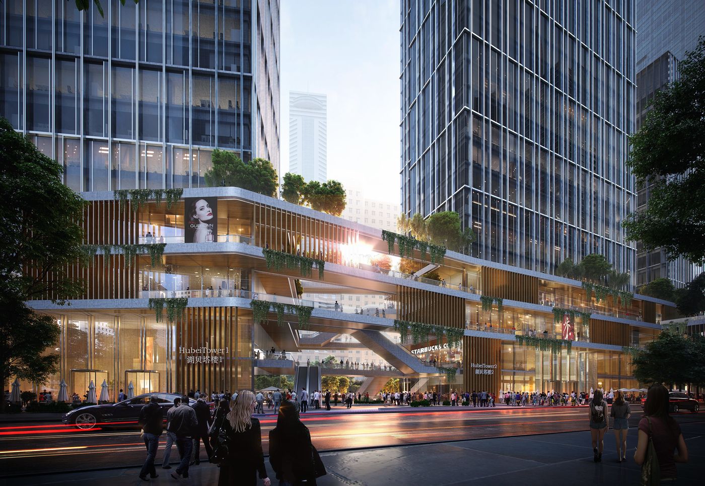 Wanda Plaza - Projects - gmp Architekten