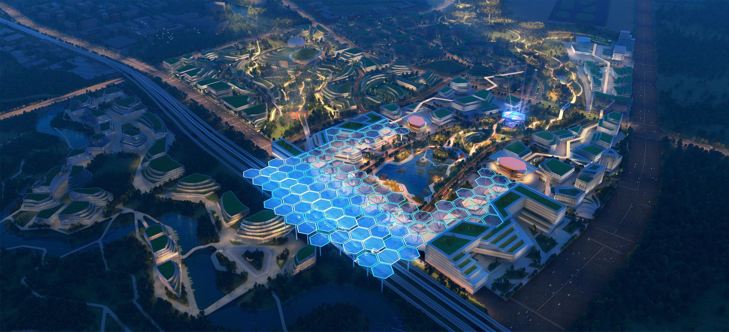 Chengdu Future City - Projects - gmp Architekten