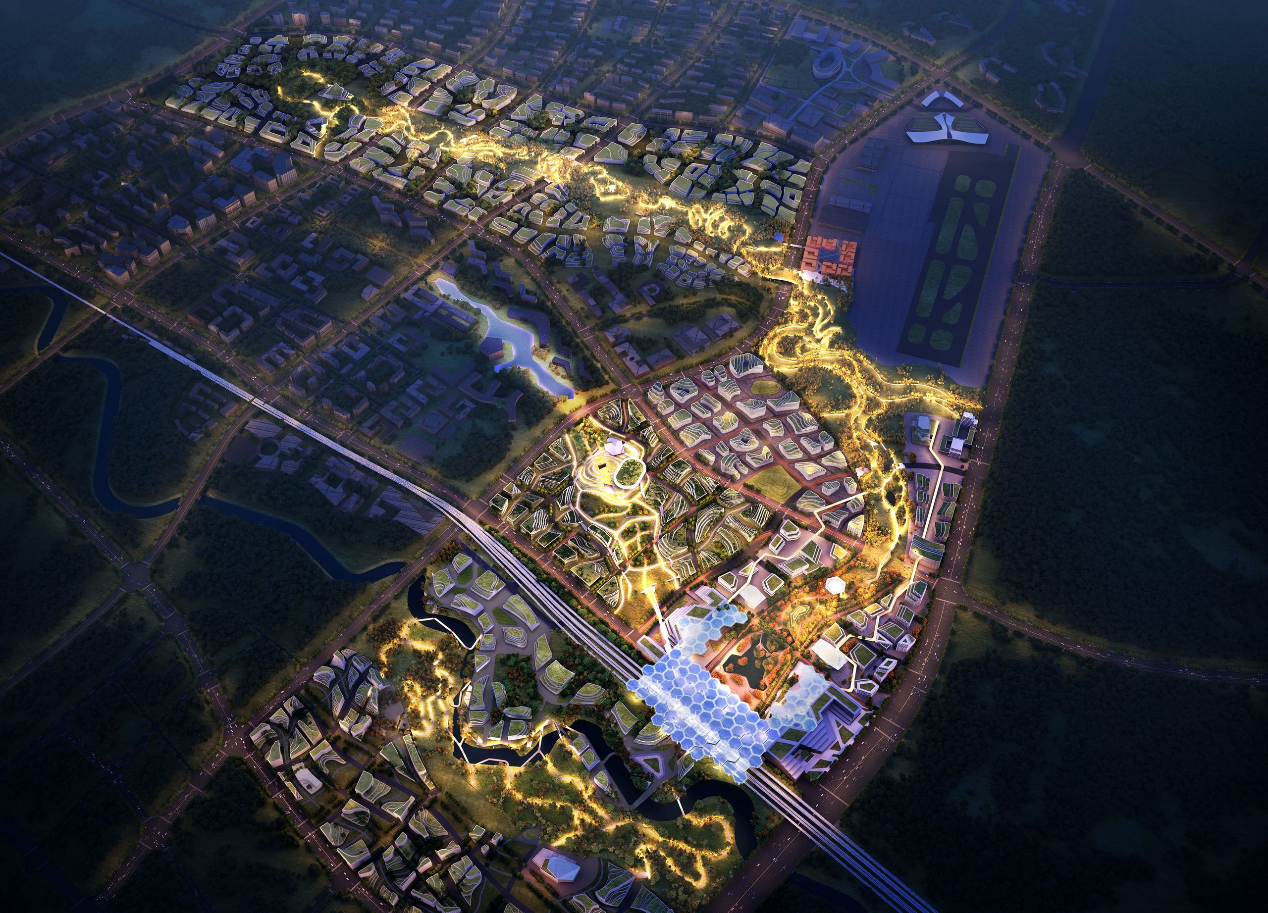 Chengdu Future City - Projects - gmp Architekten