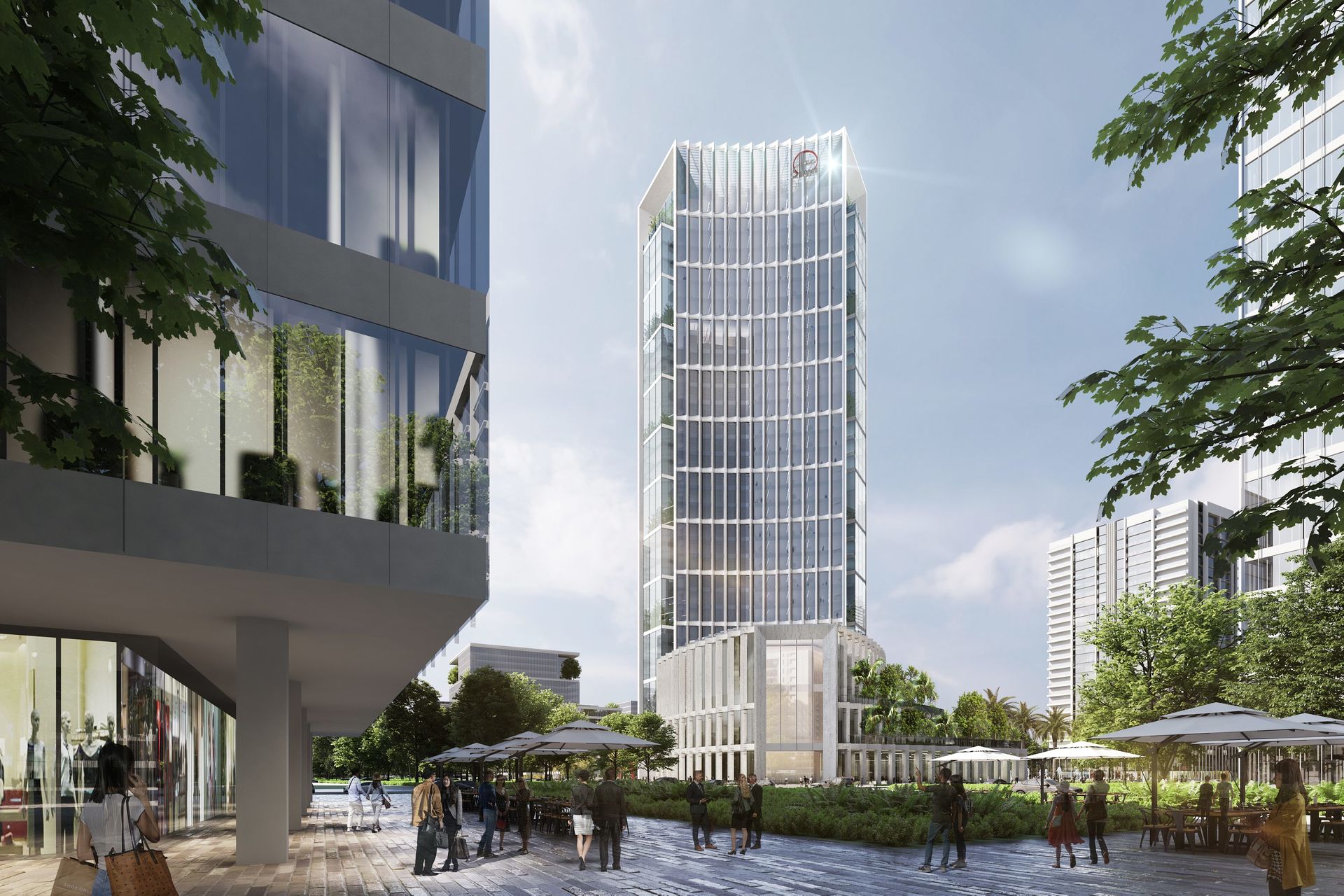 Sinopec Free Trade Building - Projects - gmp Architekten