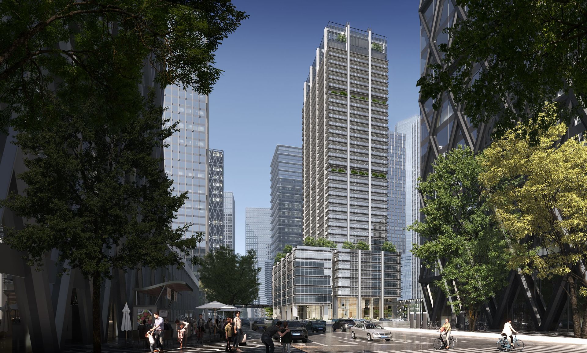 Asia Financial Center & AIIB Headquarters - Projects - gmp Architekten