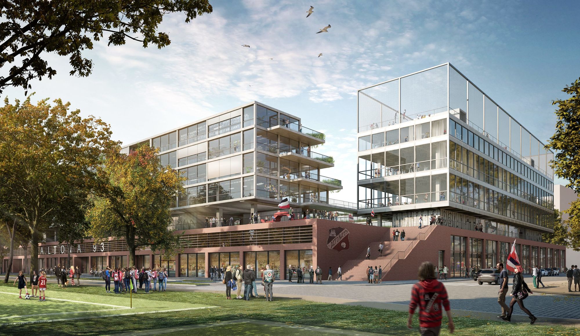 Stadium and music hall for Hamburg gmp wins competition for the ...