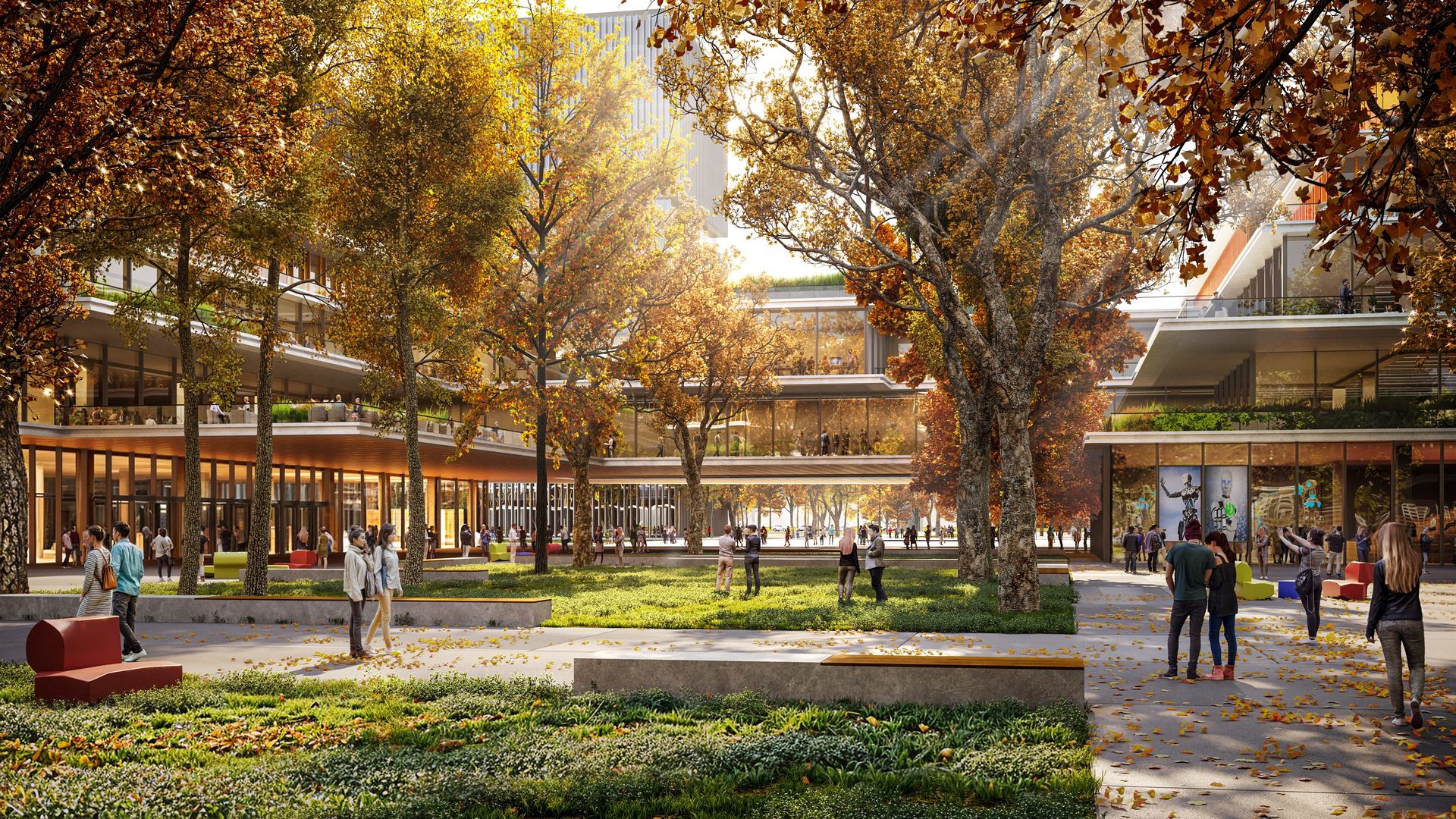 Learning and Research by the Water Design by gmp for New University ...