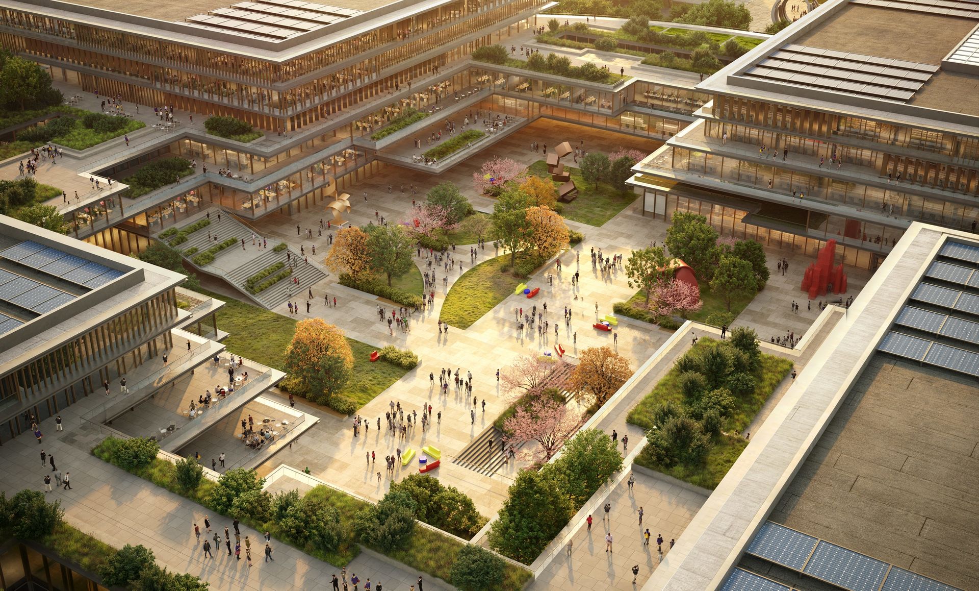 New University Campus in Wuxi - Projects - gmp Architekten
