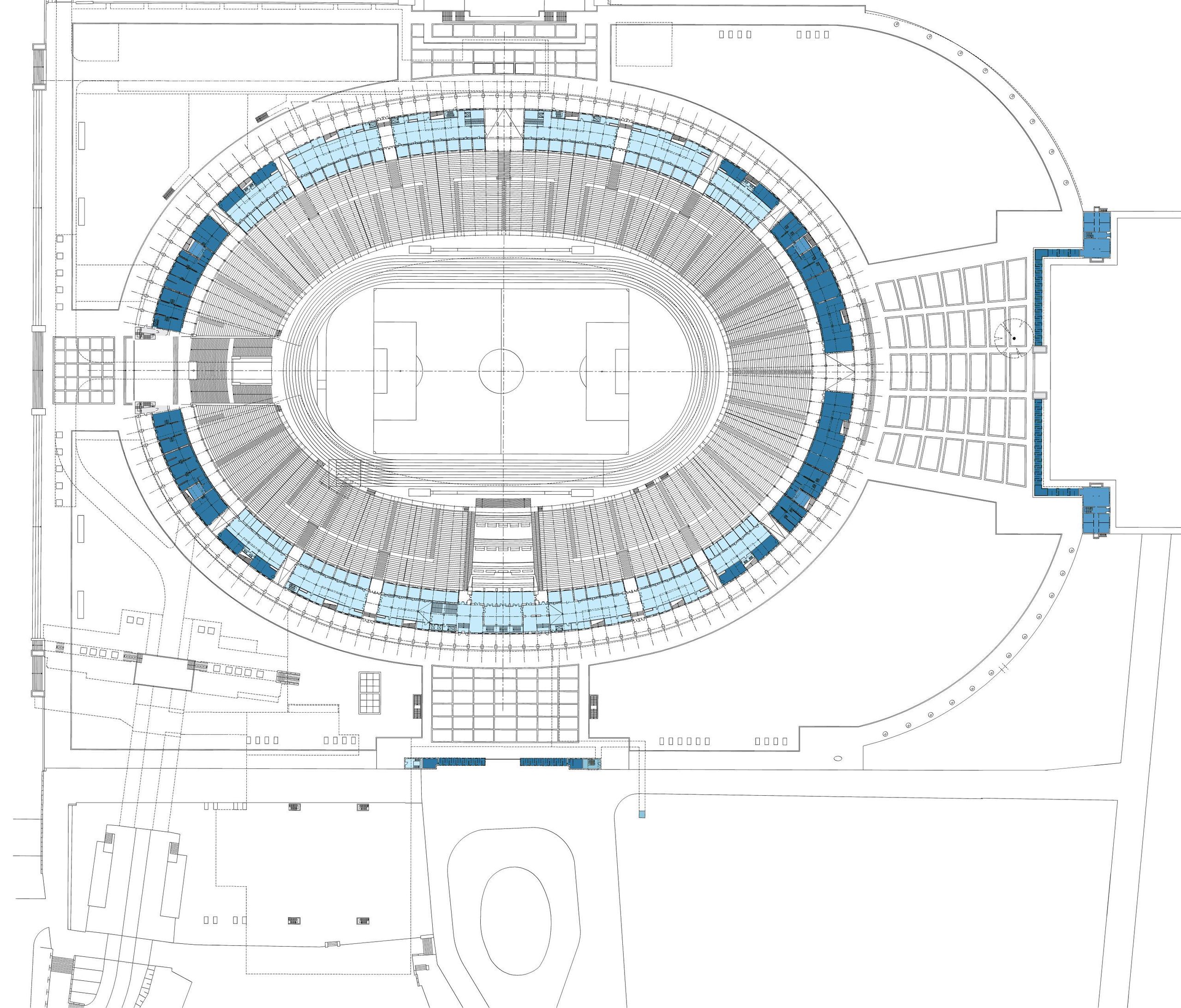 Olympiastadion Berlin, Sanierung und Überdachung - Projekte - gmp ...