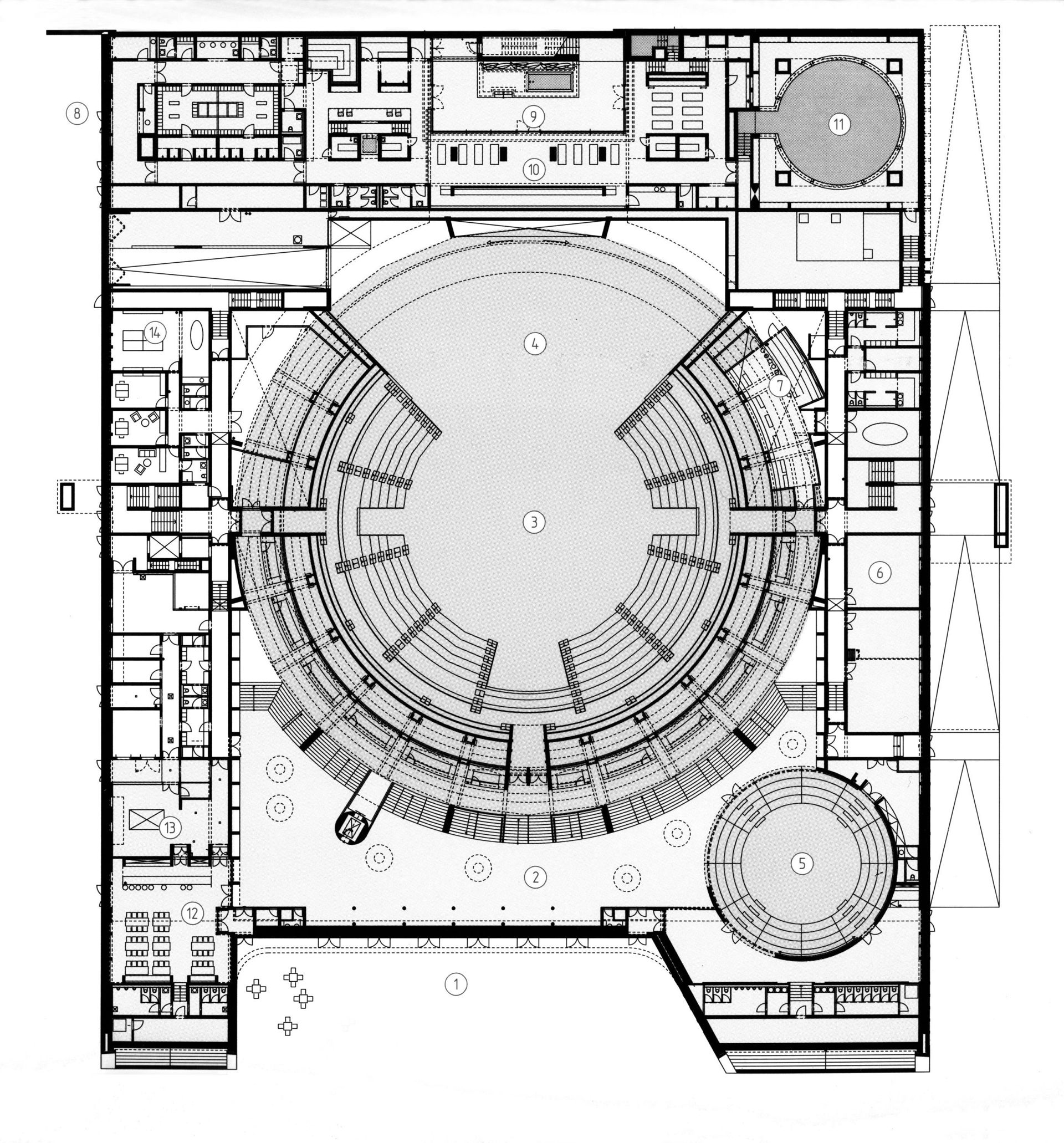 Tempodrom and Liquidrom - Projects - gmp Architekten