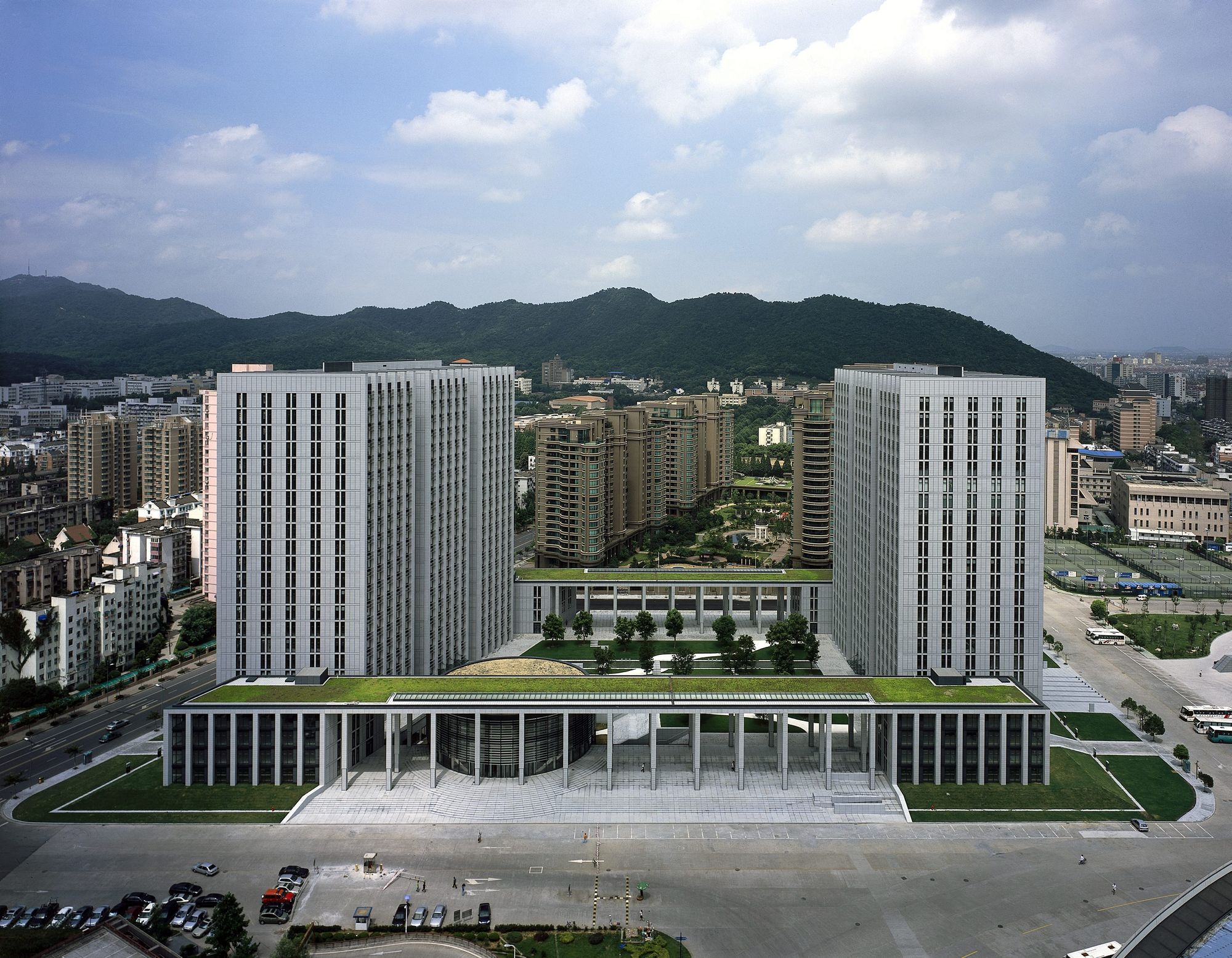 Gong Yuan Building, Office Towers and Press Center, Hangzhou, China ...