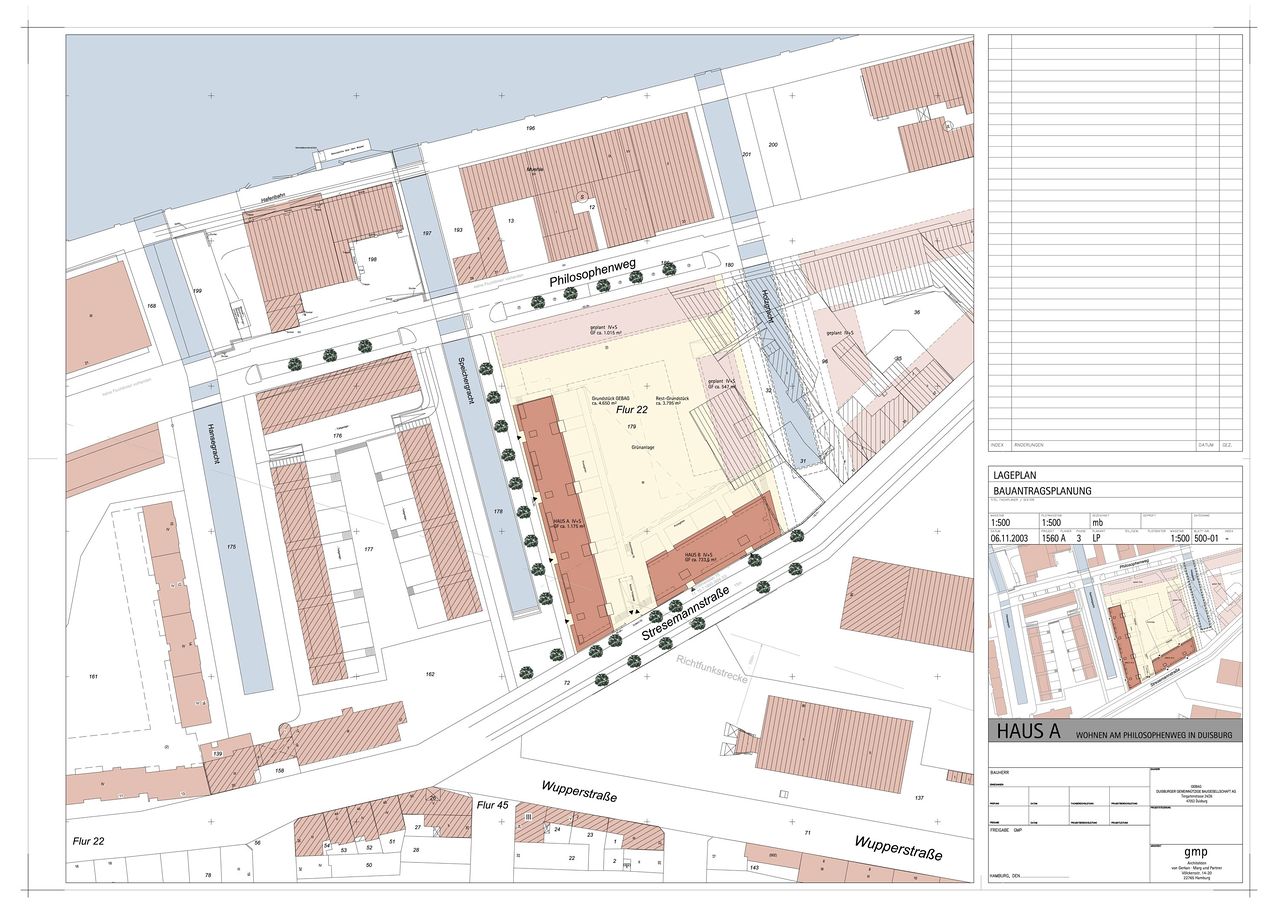 Residential Buildings, Philosophenweg - Projects - gmp Architekten