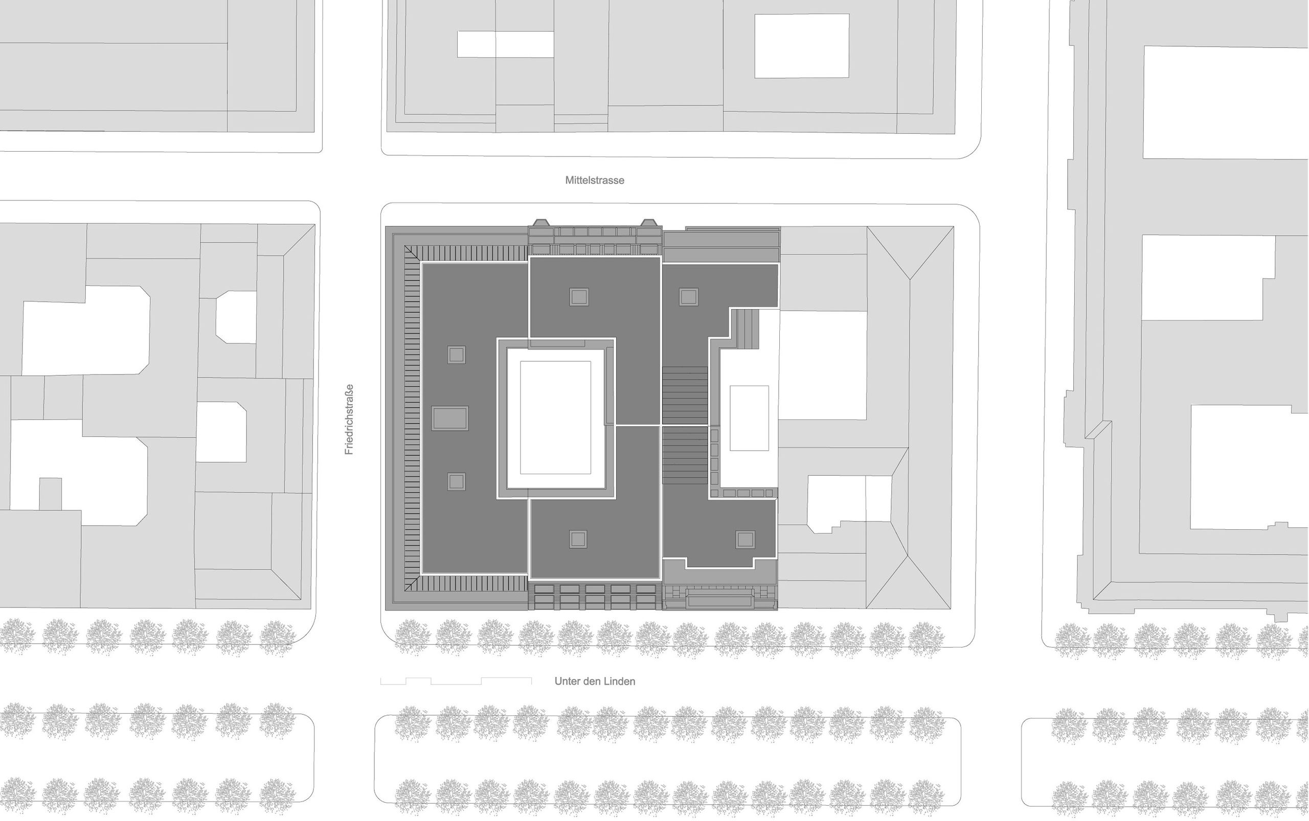 Upper Eastside, Office and Residential Building, Unter den Linden ...