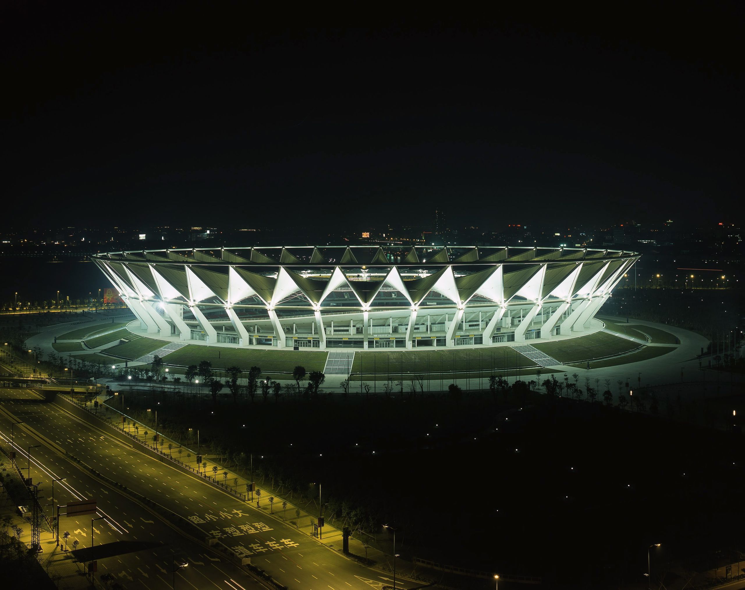 Century Lotus Sports Park Stadium - Projects - gmp Architekten