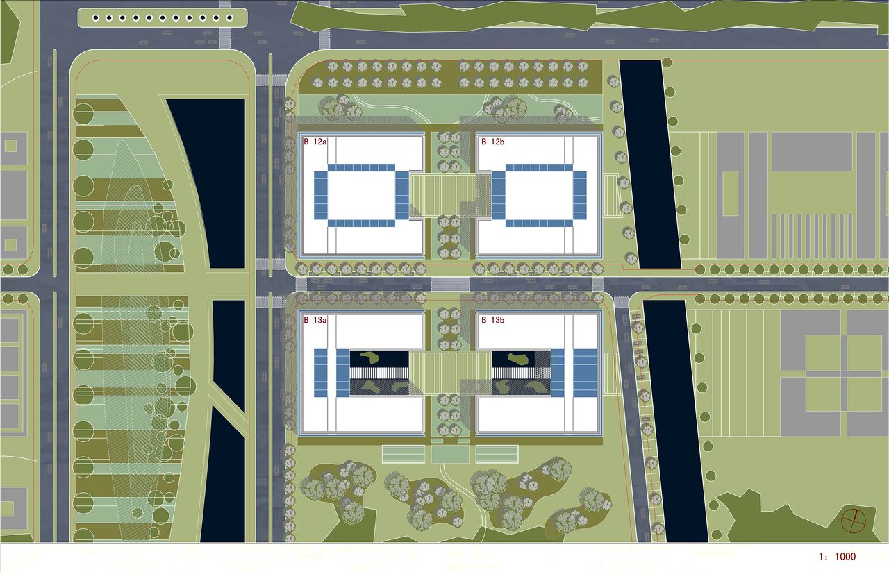 China Telecom Office and Technical Buildings B12&B13 - Projects - gmp ...
