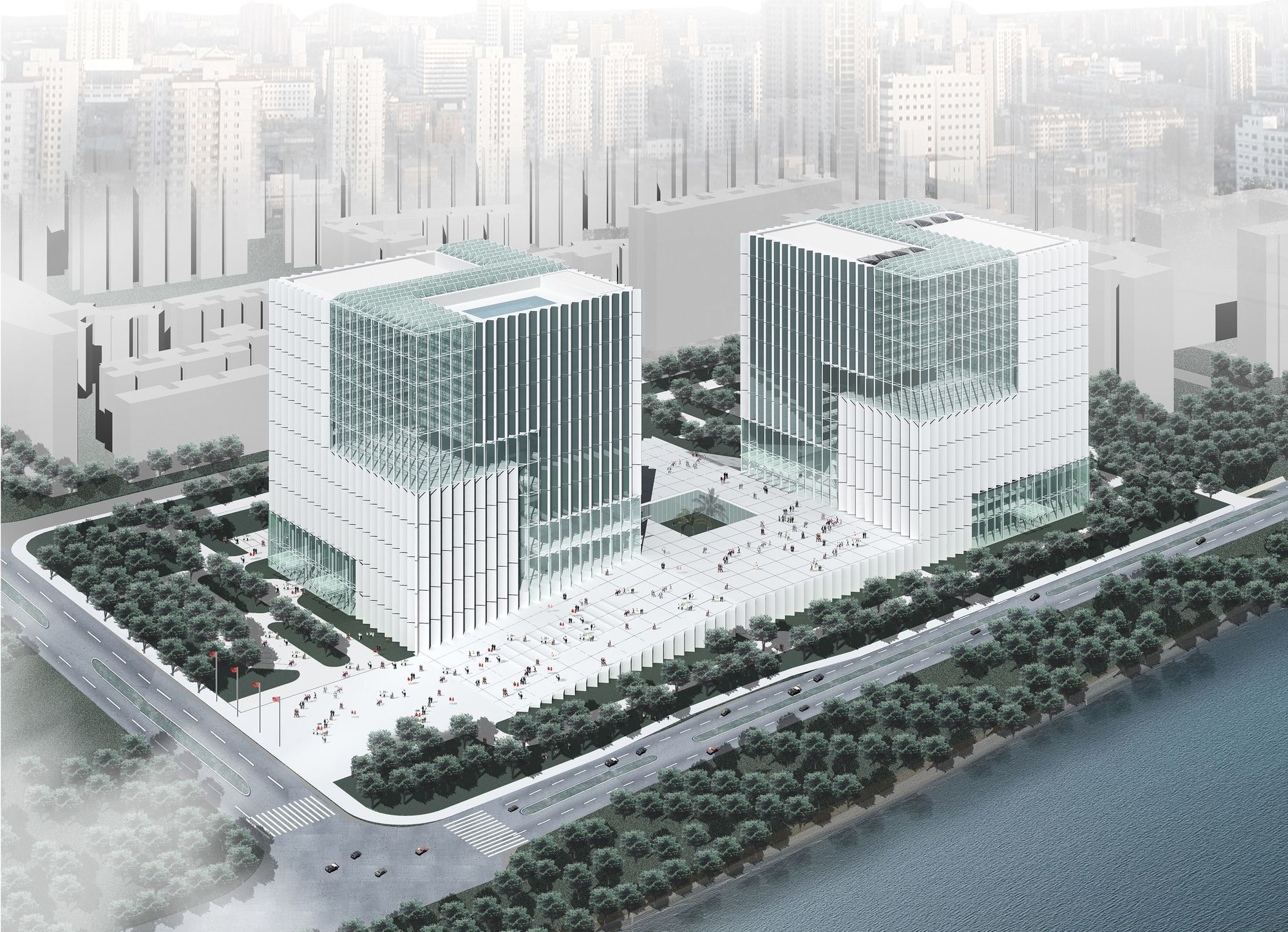 Guangzhou TV Station - Projects - gmp Architekten