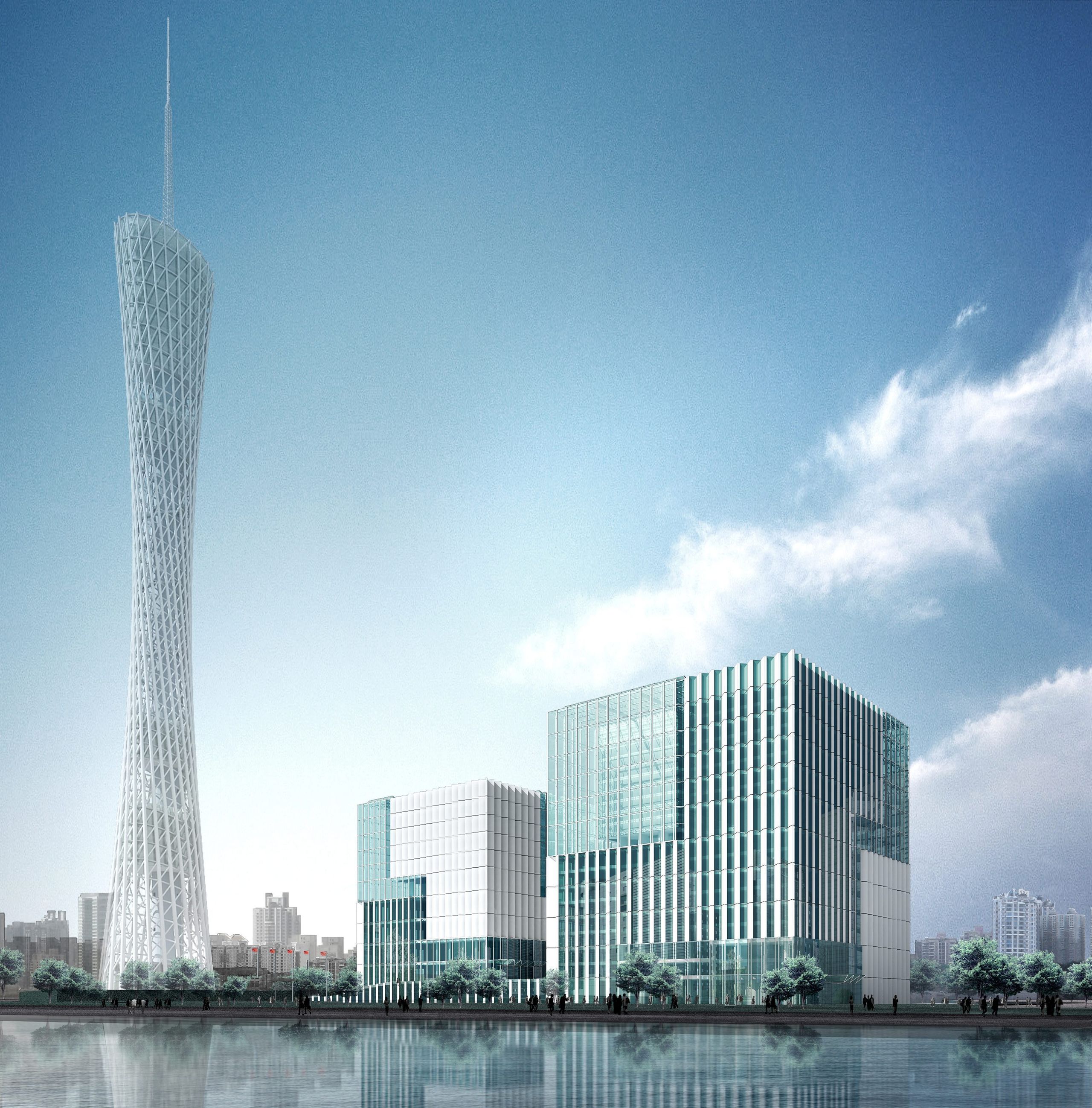 Guangzhou TV Station - Projects - gmp Architekten