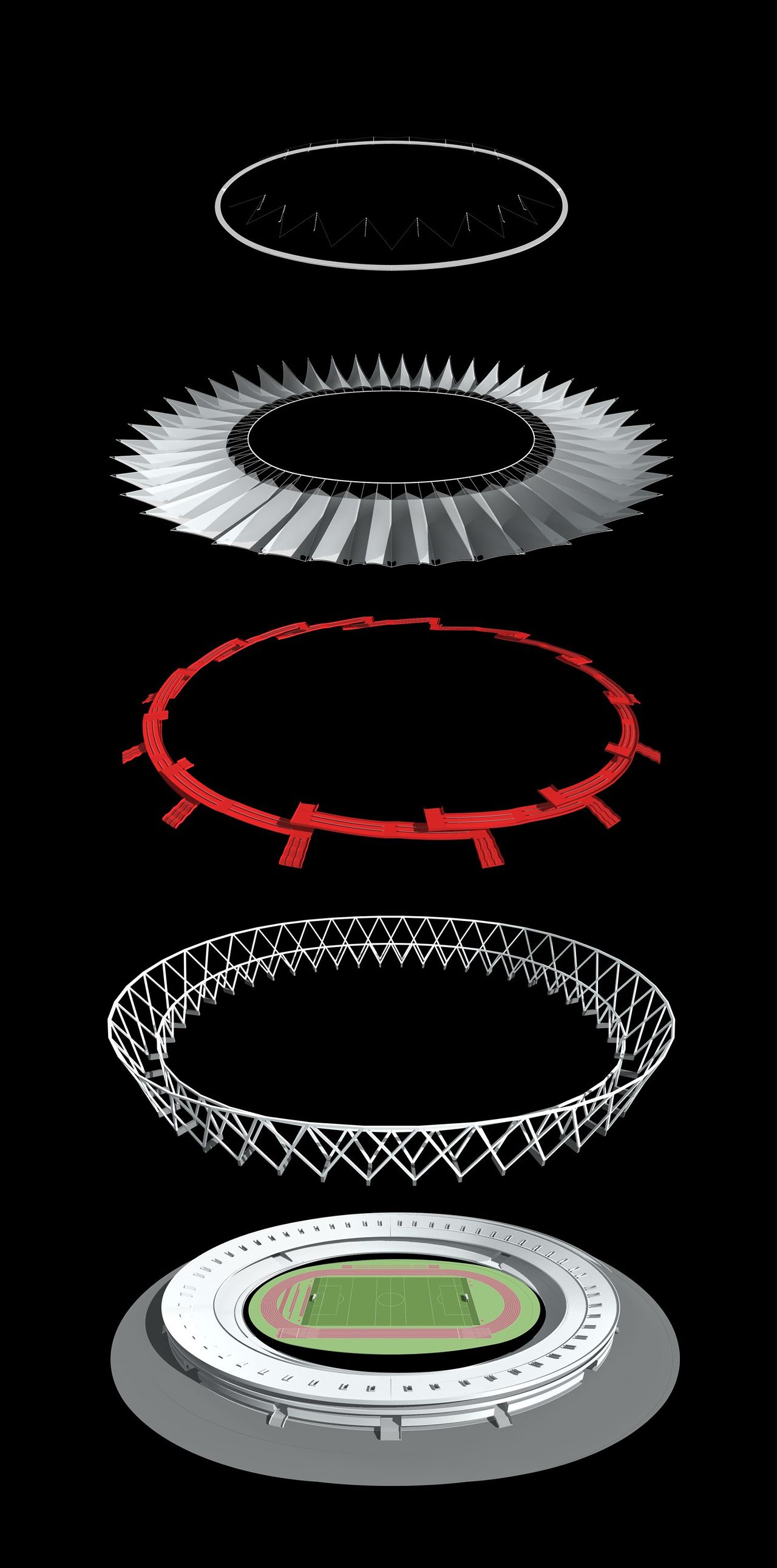 Jawaharlal Nehru Stadium - Projects - gmp Architekten