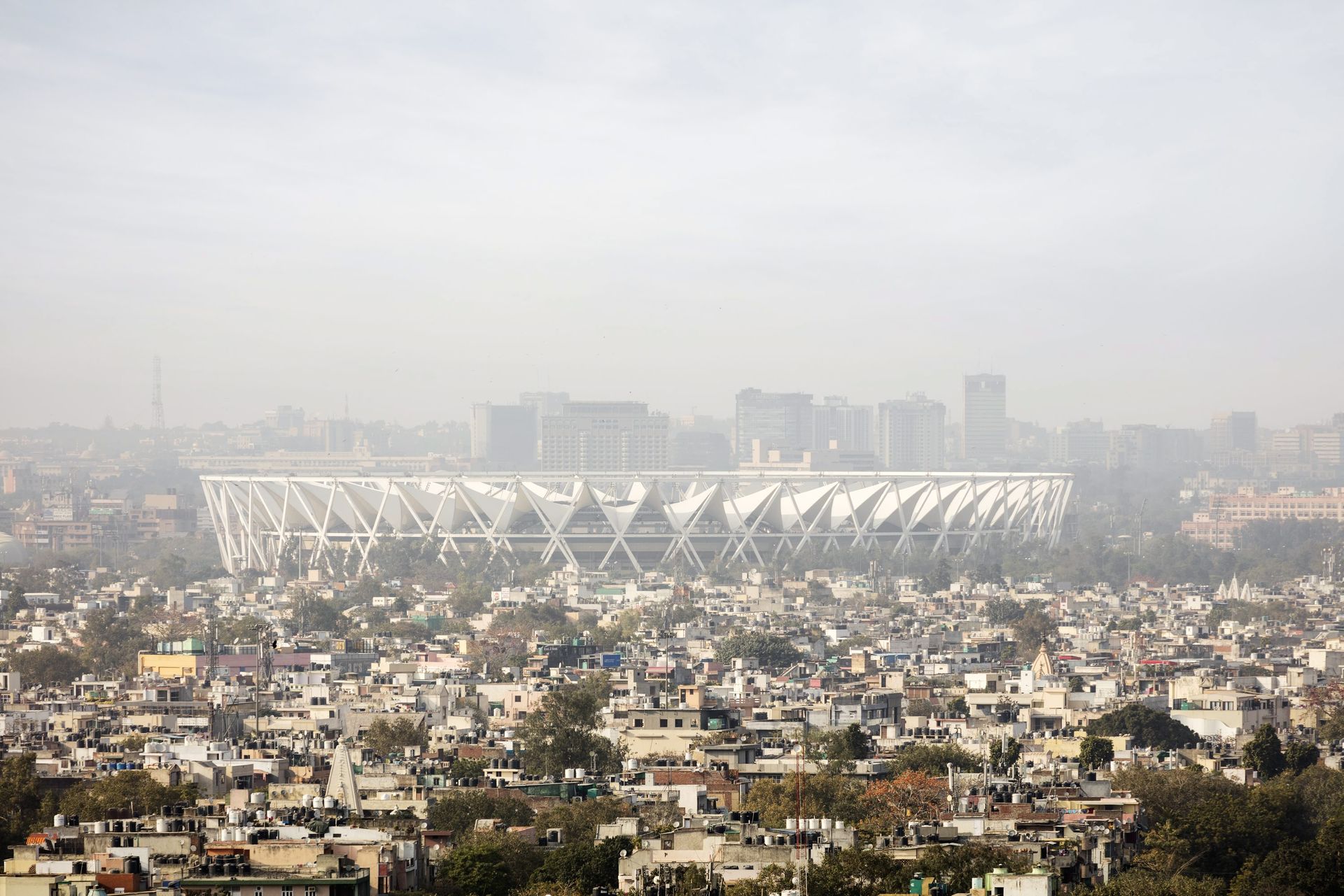 Jawaharlal Nehru Stadium - Projects - gmp Architekten
