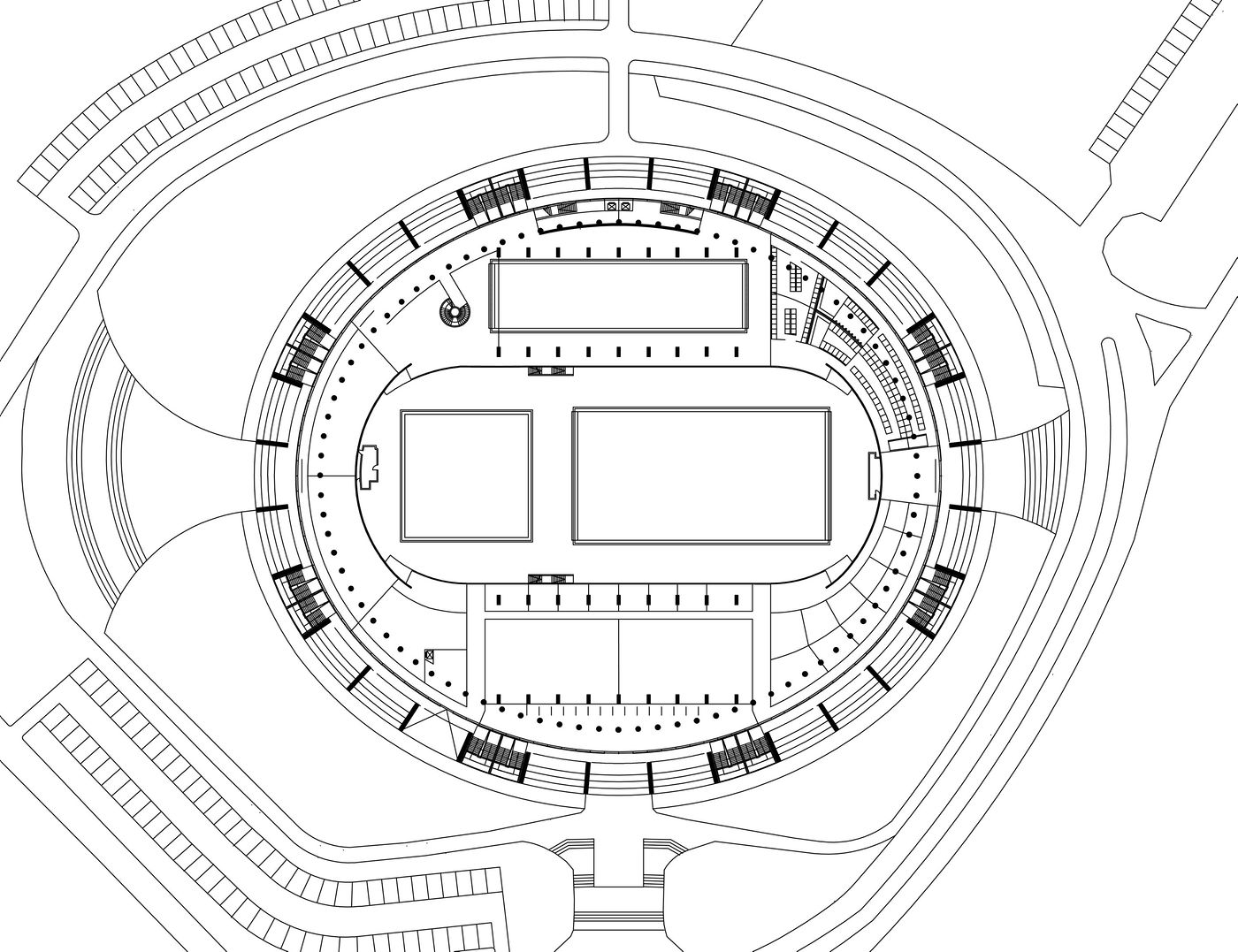 S. P. M. Swimming Pool Complex - Projects - gmp Architekten
