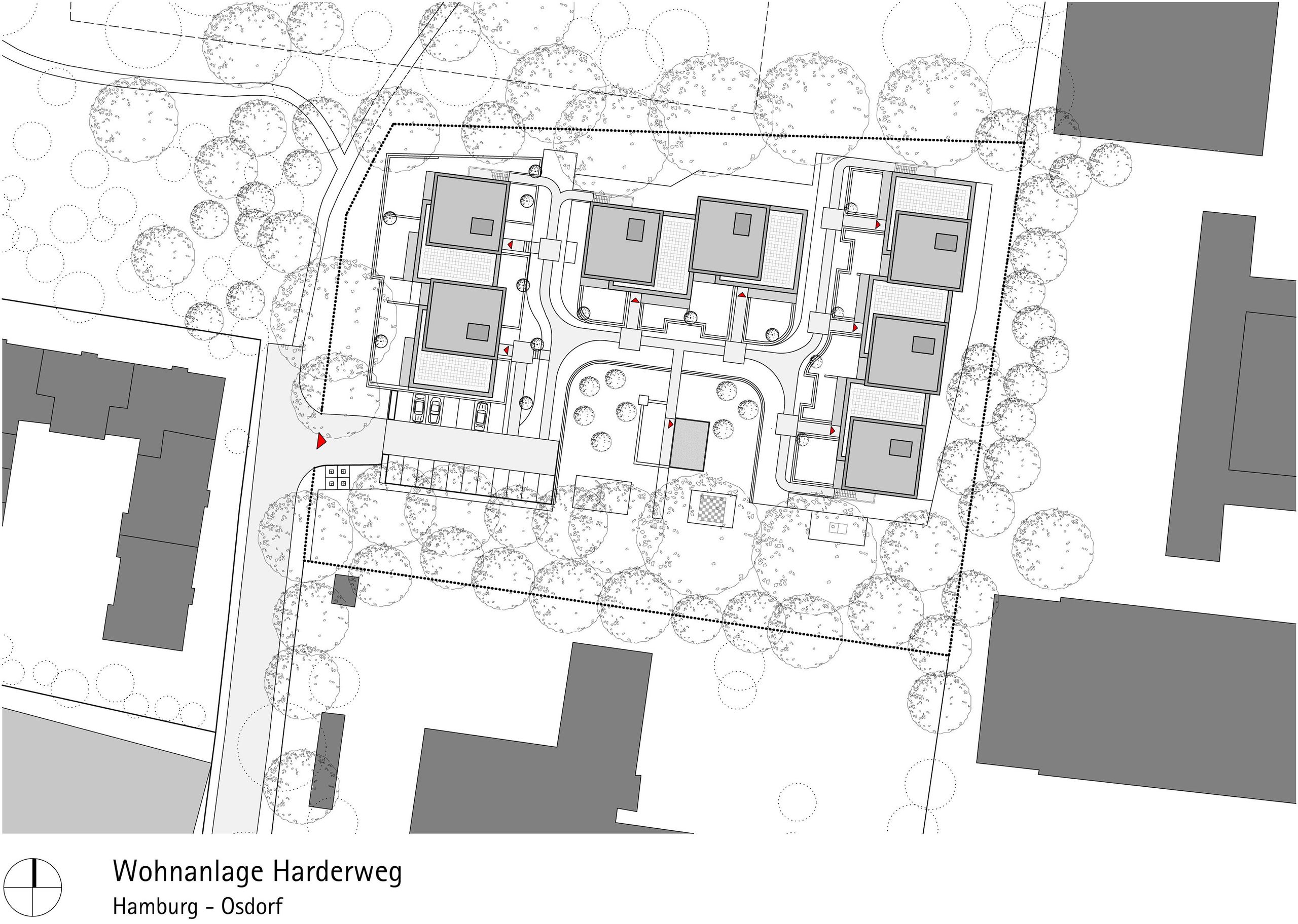 Residential Development at Harderweg - Projects - gmp Architekten
