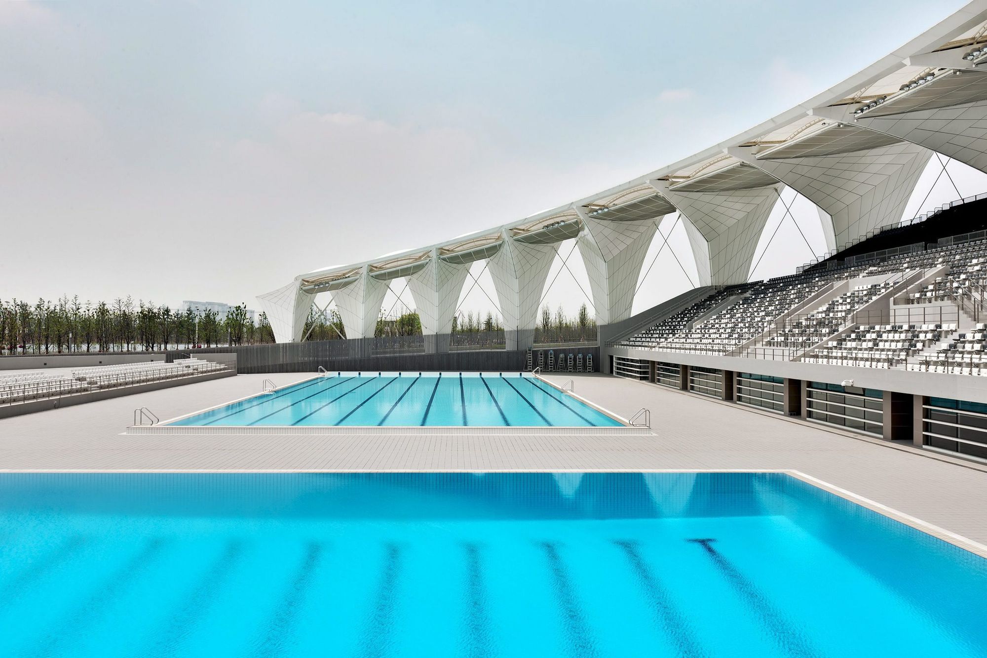 Shanghai Oriental Sports Center - Projects - gmp Architekten