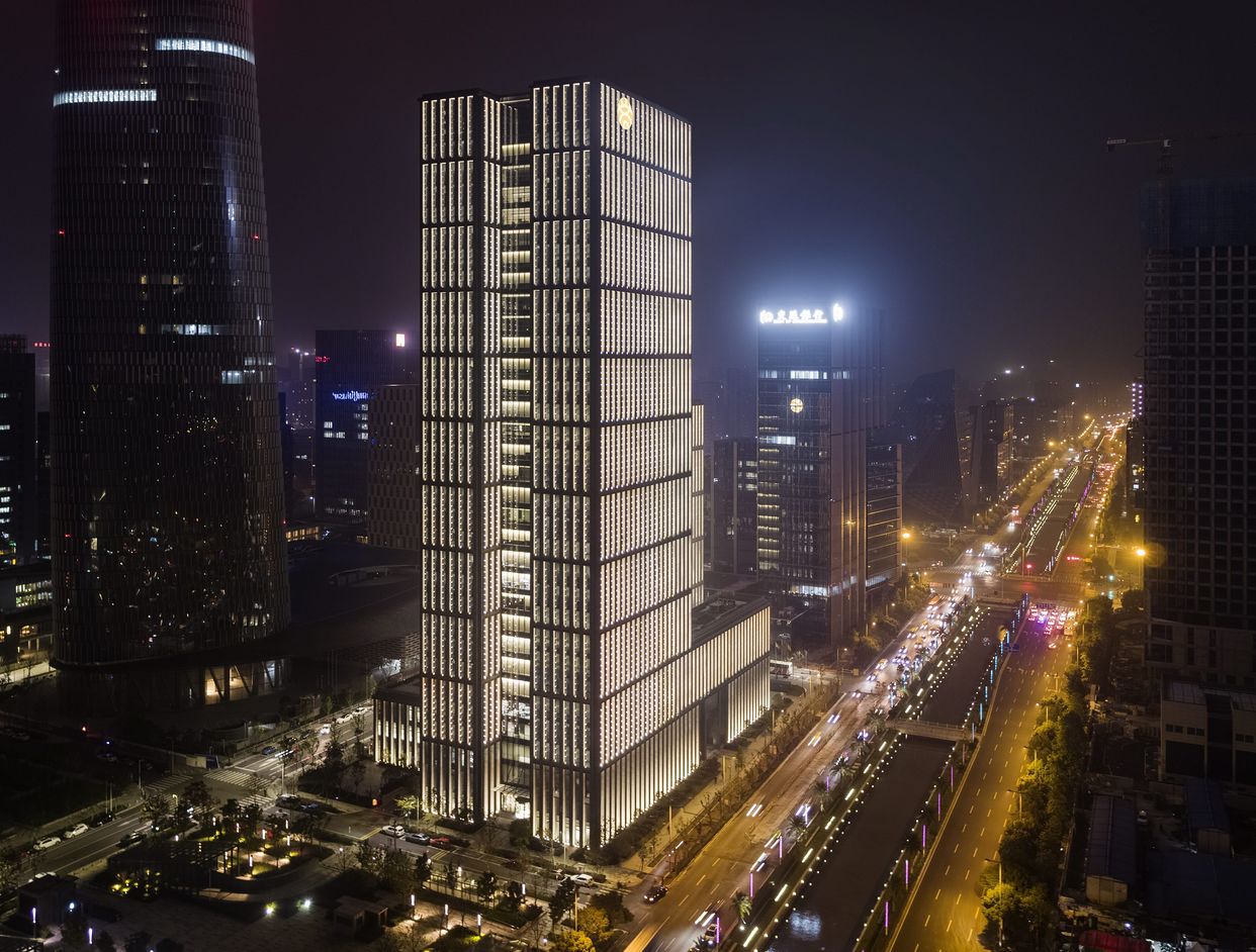 Financial Institution in Chengdu - Projects - gmp Architekten