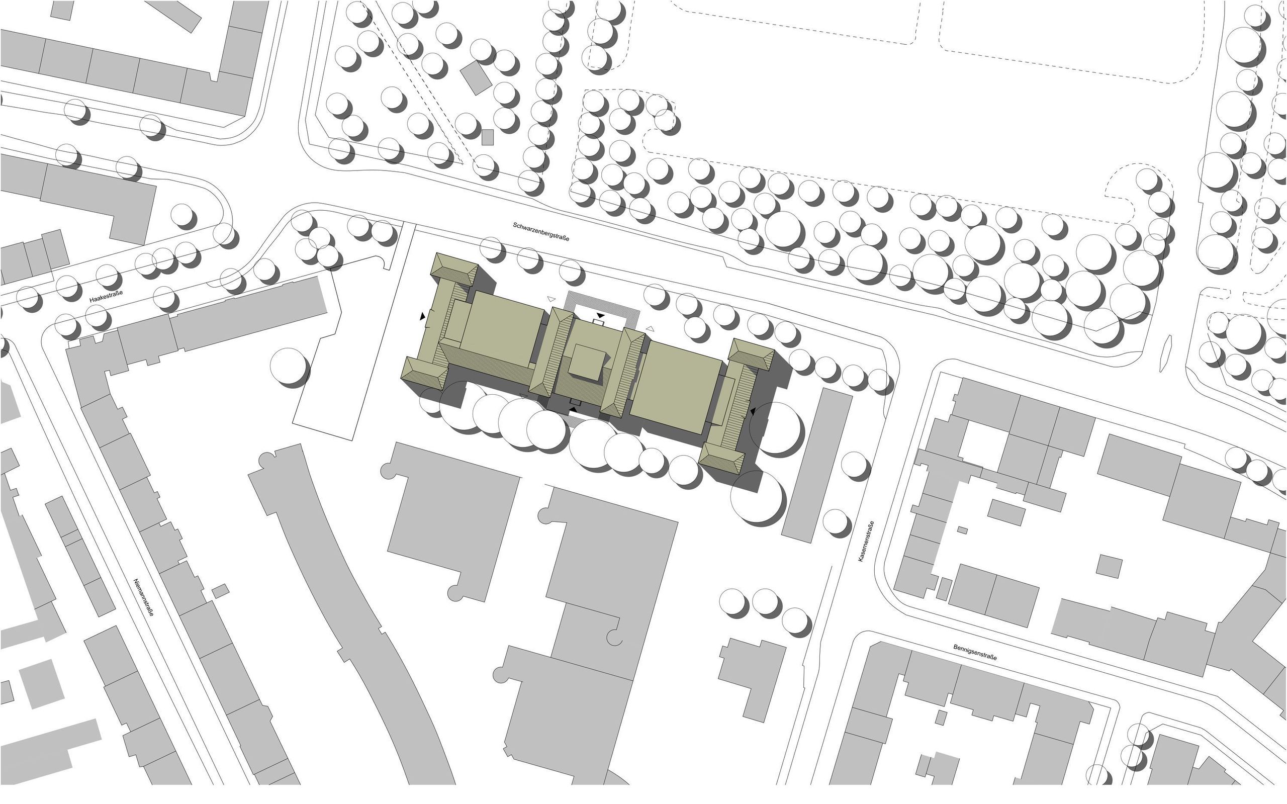 Main Building for Hamburg University of Technology, Schwarzenberg ...