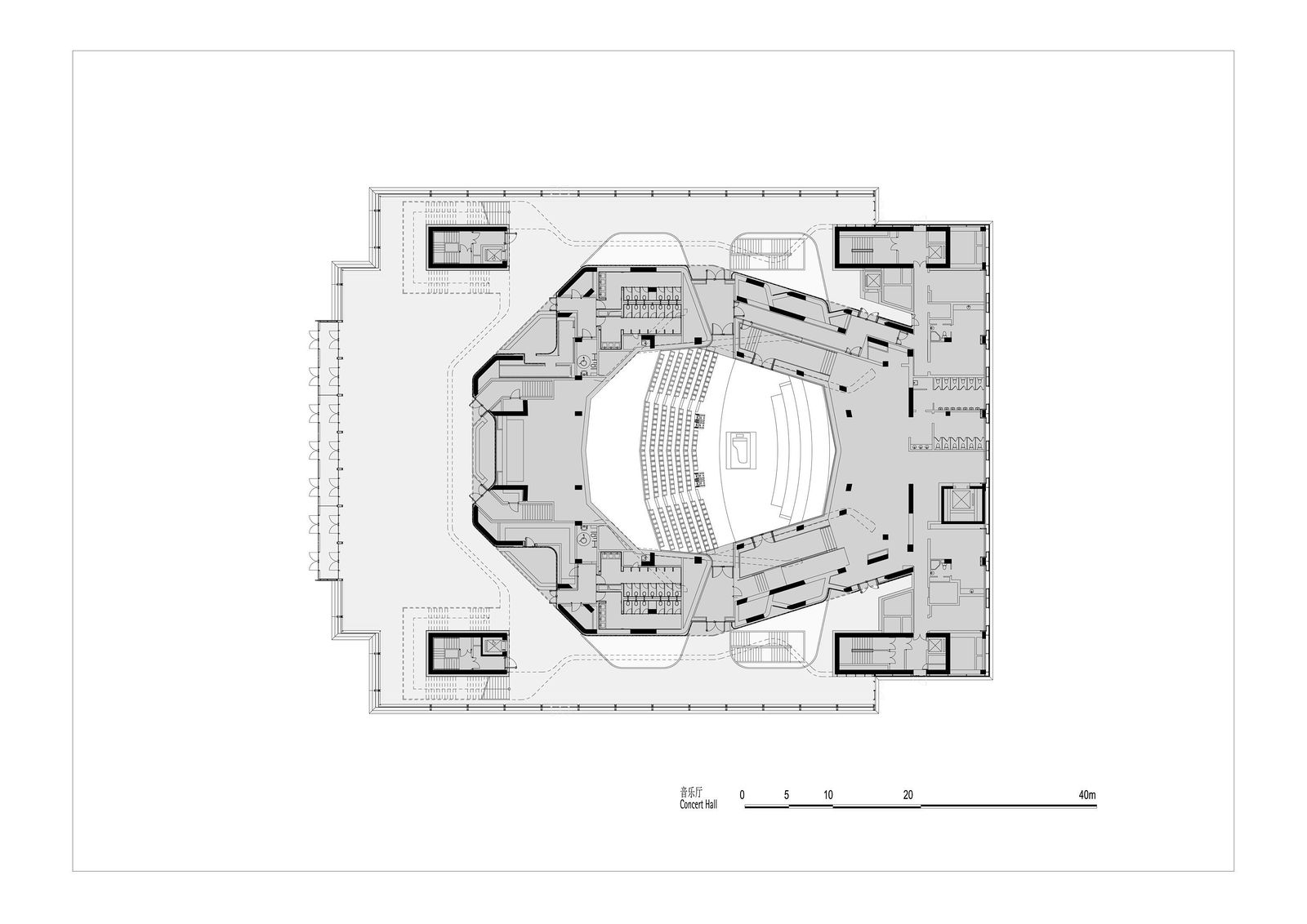 Tianjin Grand Theater - Projects - gmp Architekten
