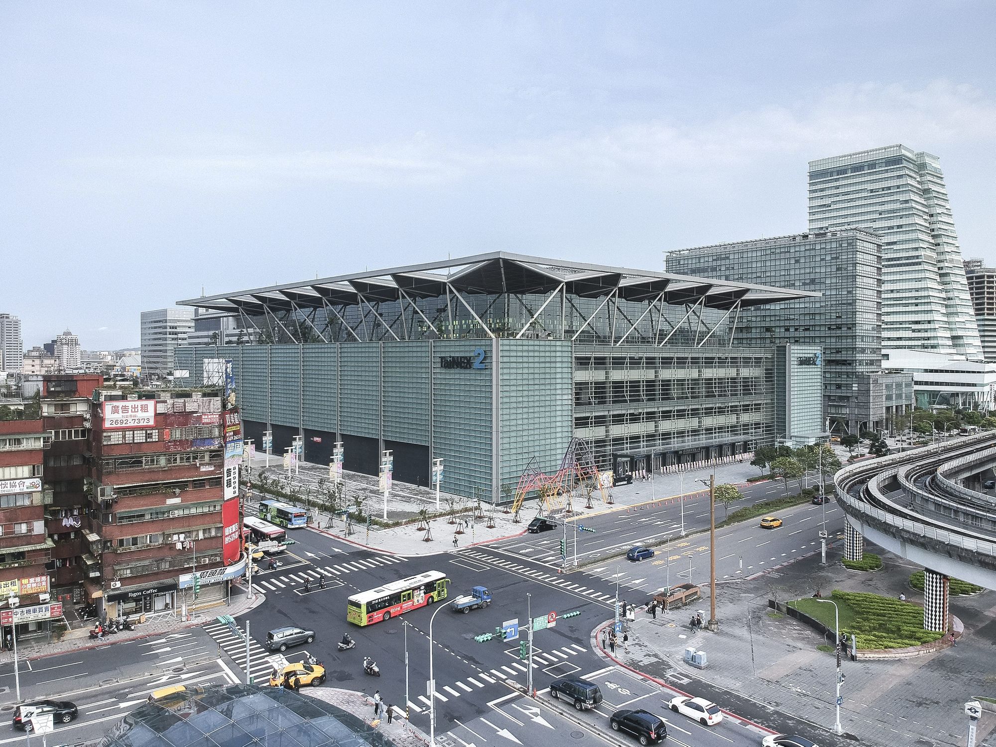 Taipei Nangang Exhibition Center, TaiNEX 2 - Projekte - gmp Architekten