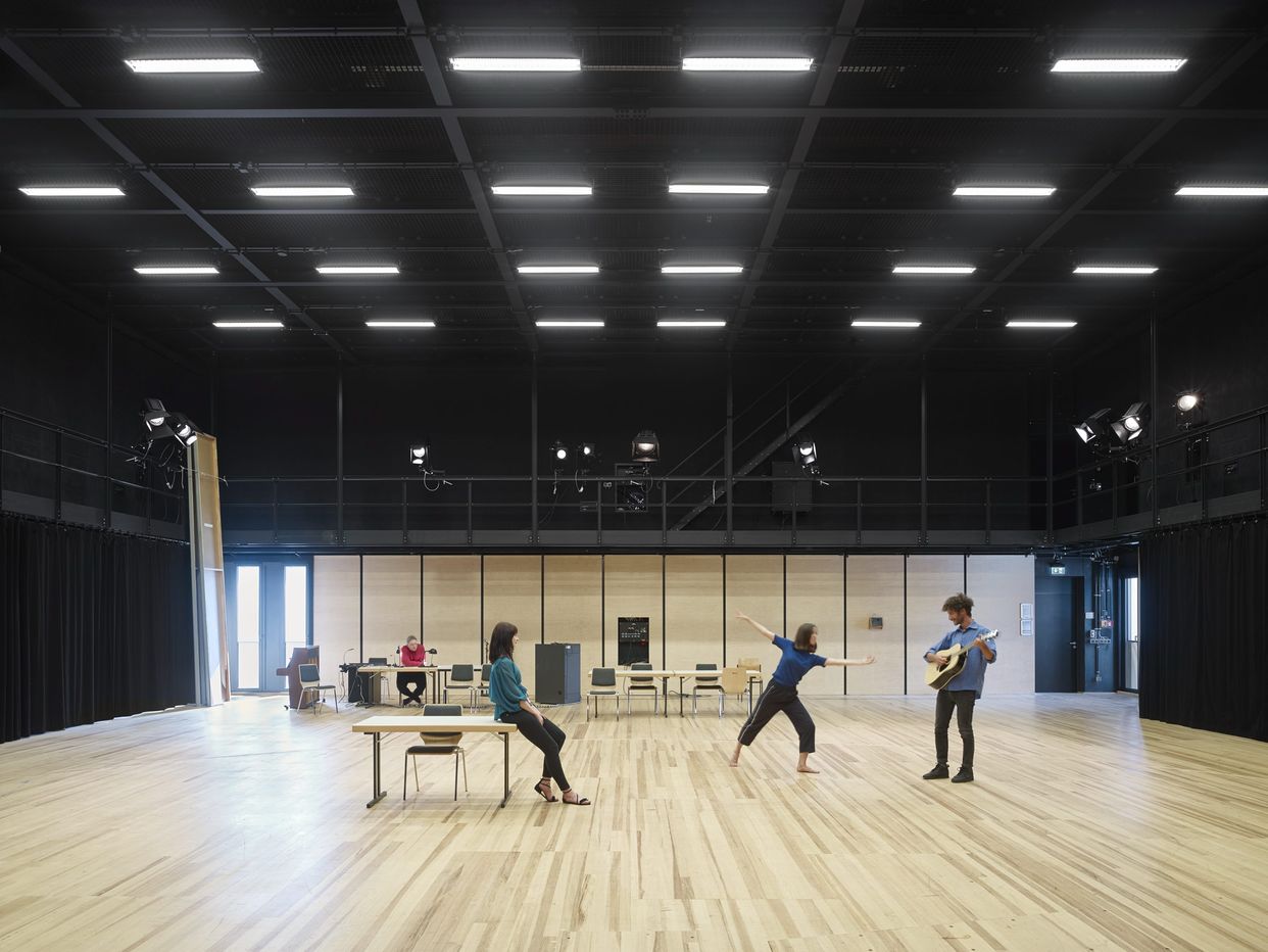Rehearsal Stage Center of the Deutsche Theater, Berlin, Germany ...