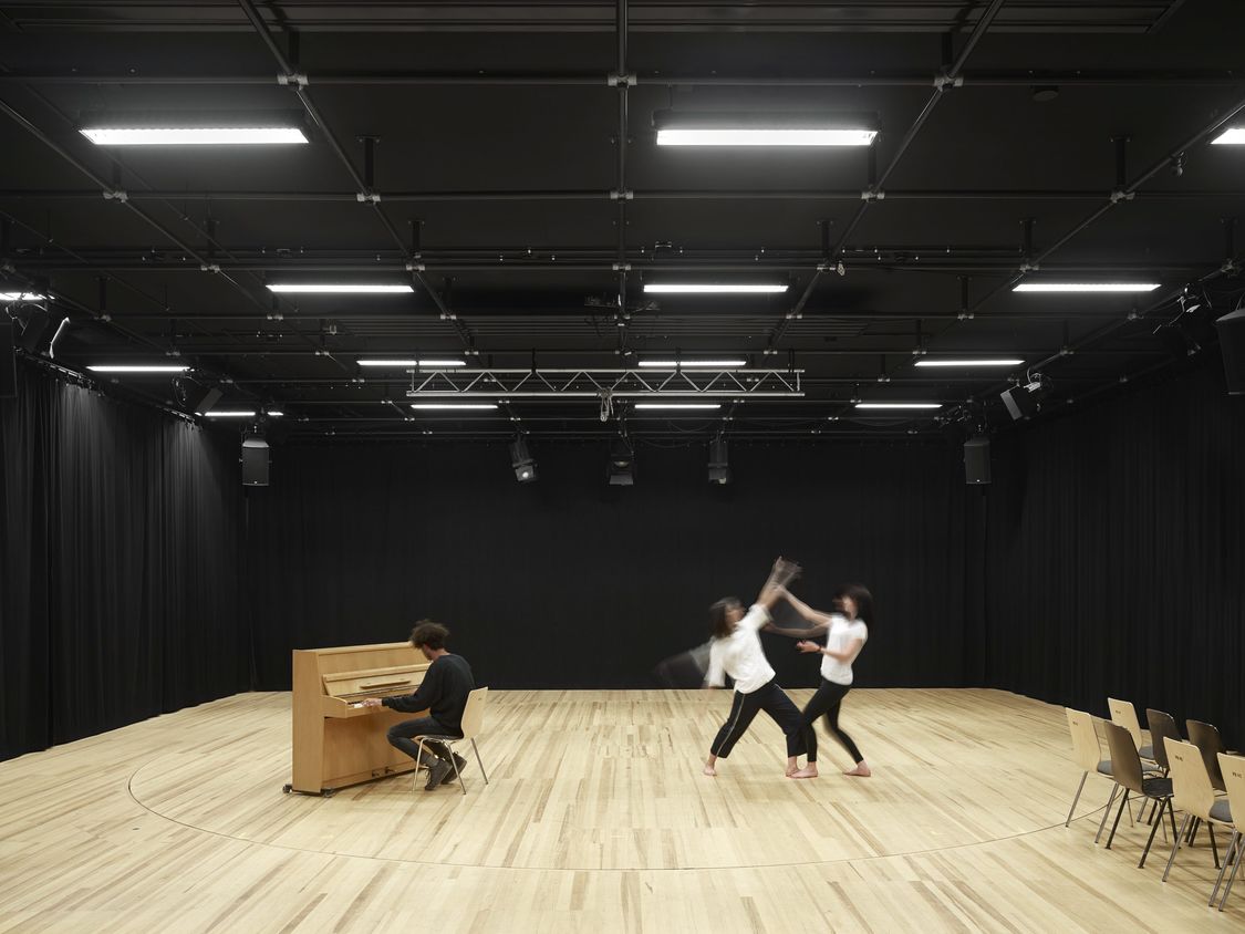 Rehearsal Stage Center of the Deutsche Theater, Berlin, Germany ...