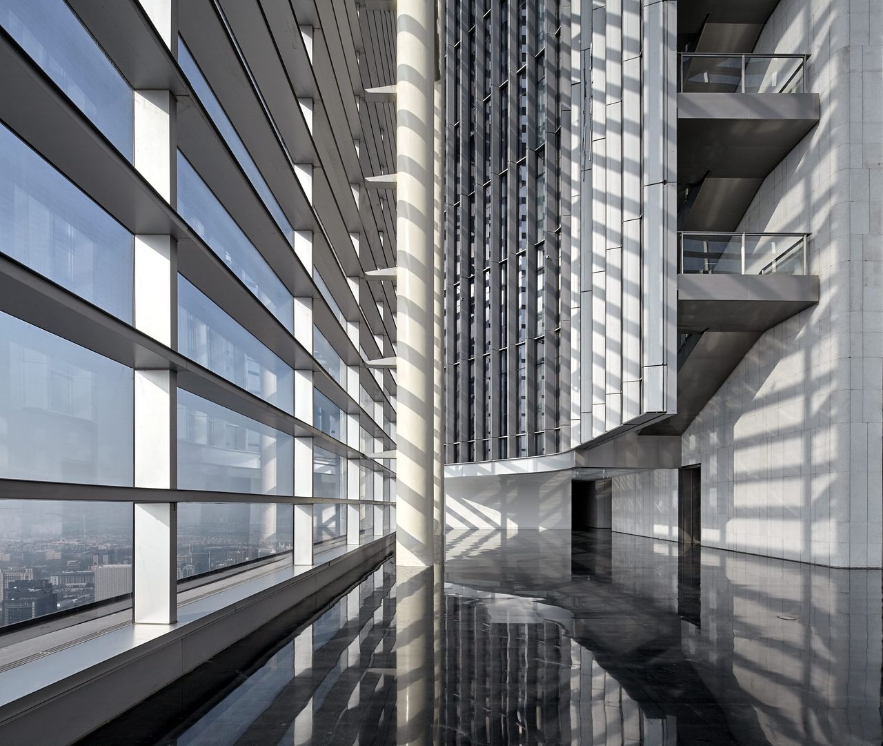 Zhengzhou twin towers by gmp completed - Press - gmp Architekten