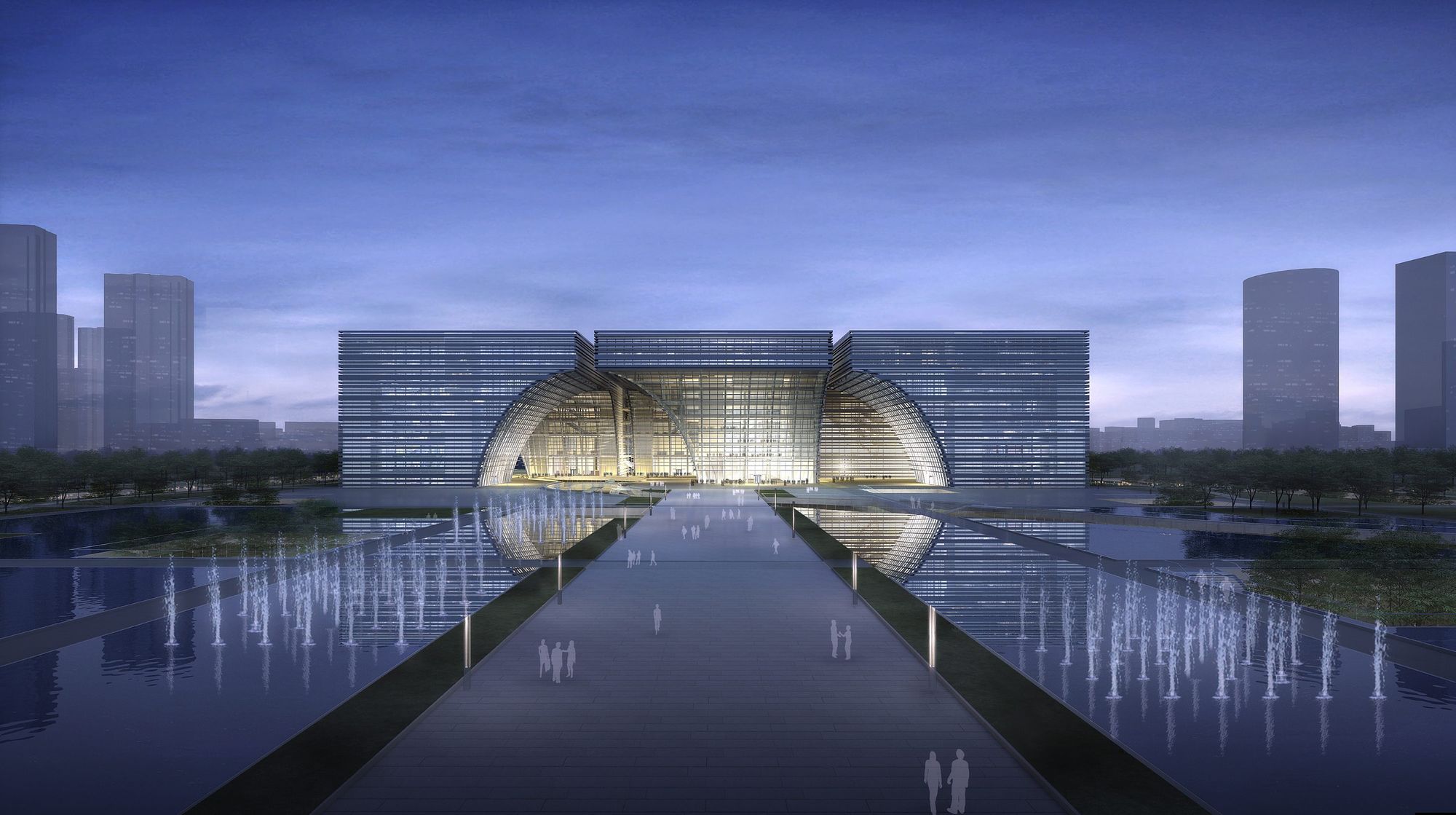 Changzhou Culture Plaza - Projects - gmp Architekten
