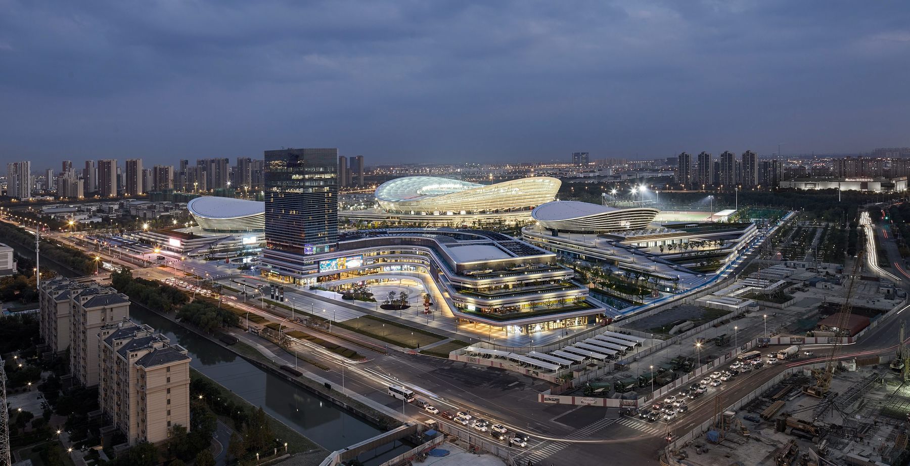 Suzhou Olympic Sport Center - Projects - gmp Architekten
