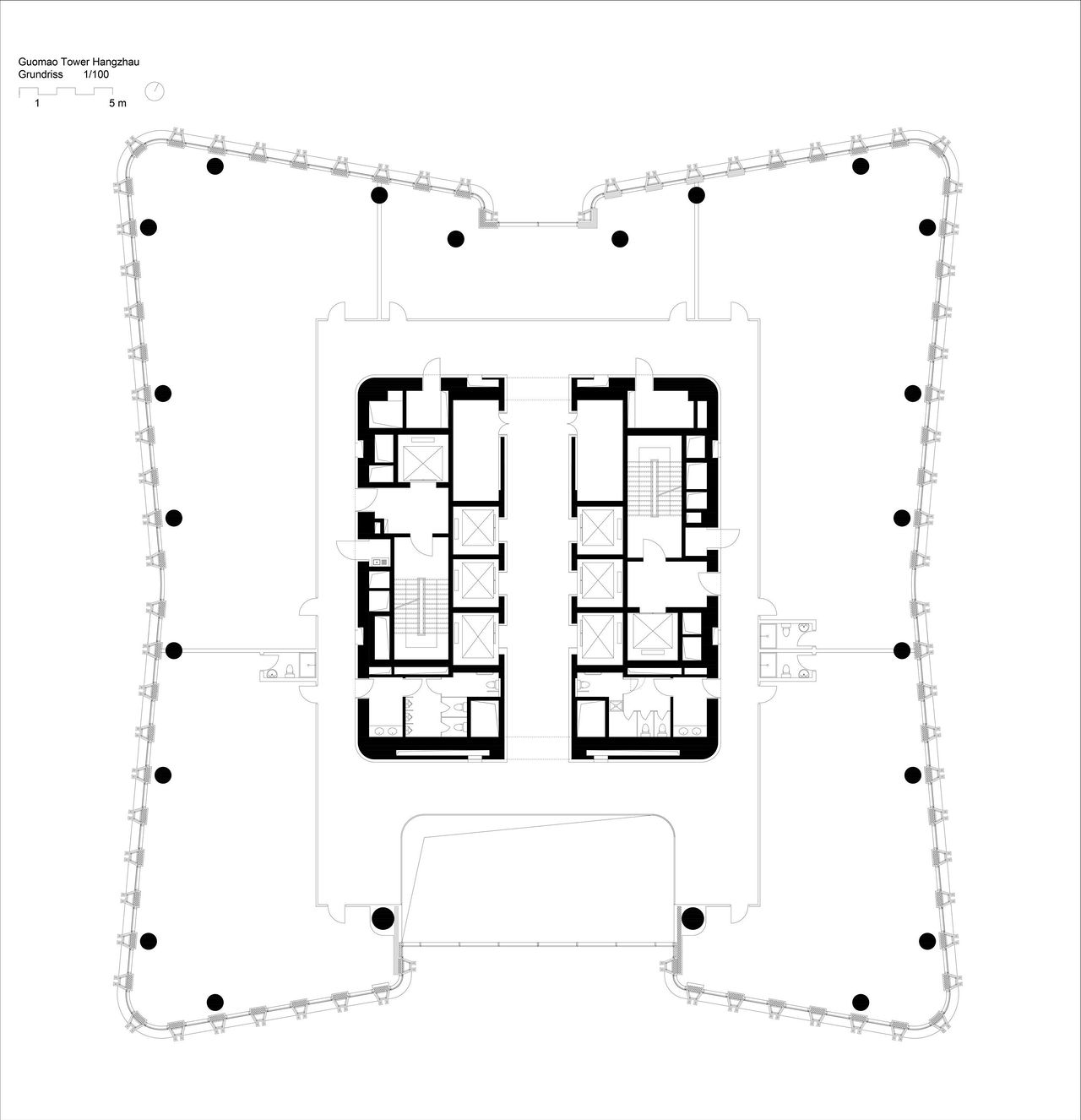Guomao Financial Tower - Projects - gmp Architekten