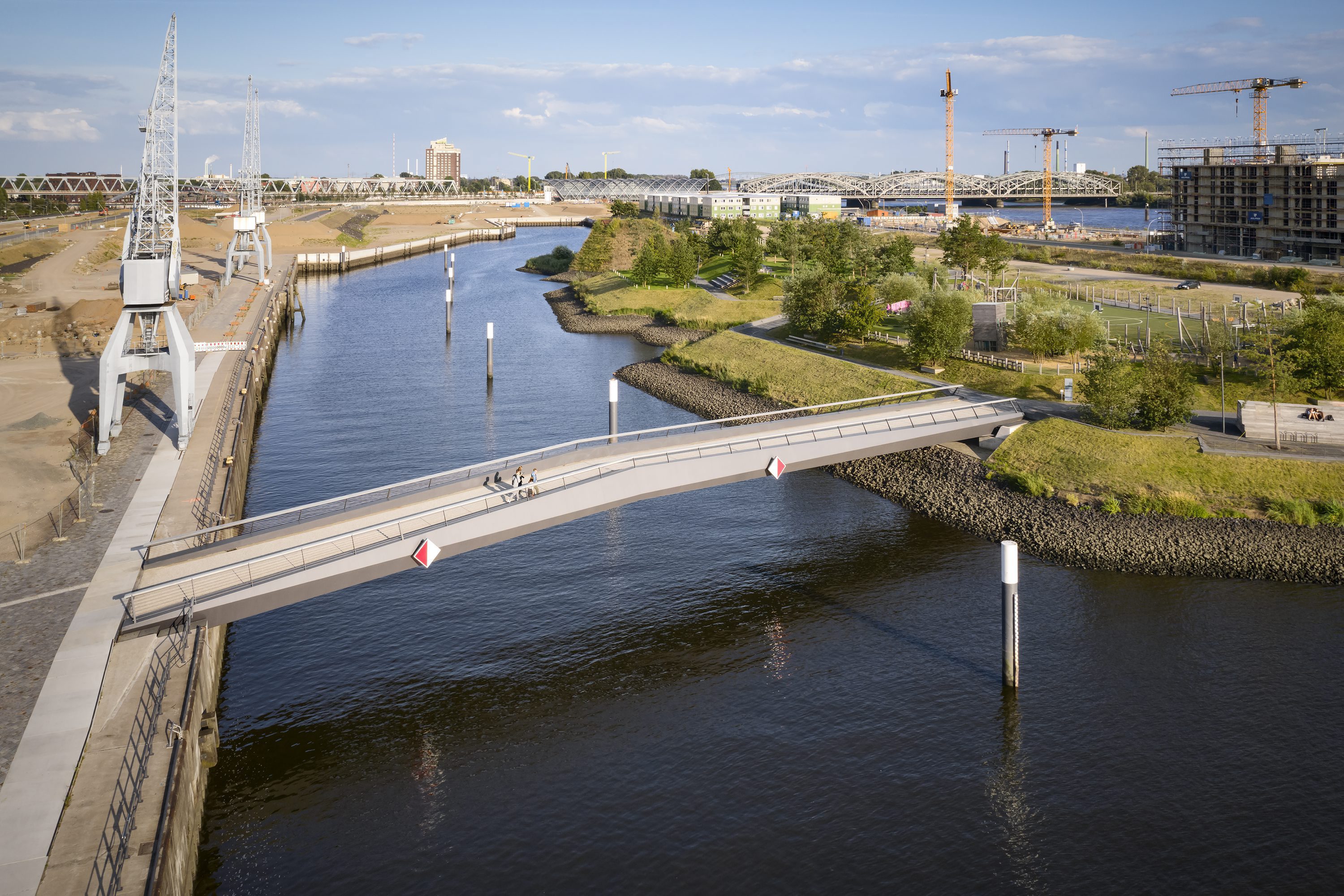 Baakenhafen Bridge - Projects - gmp Architekten