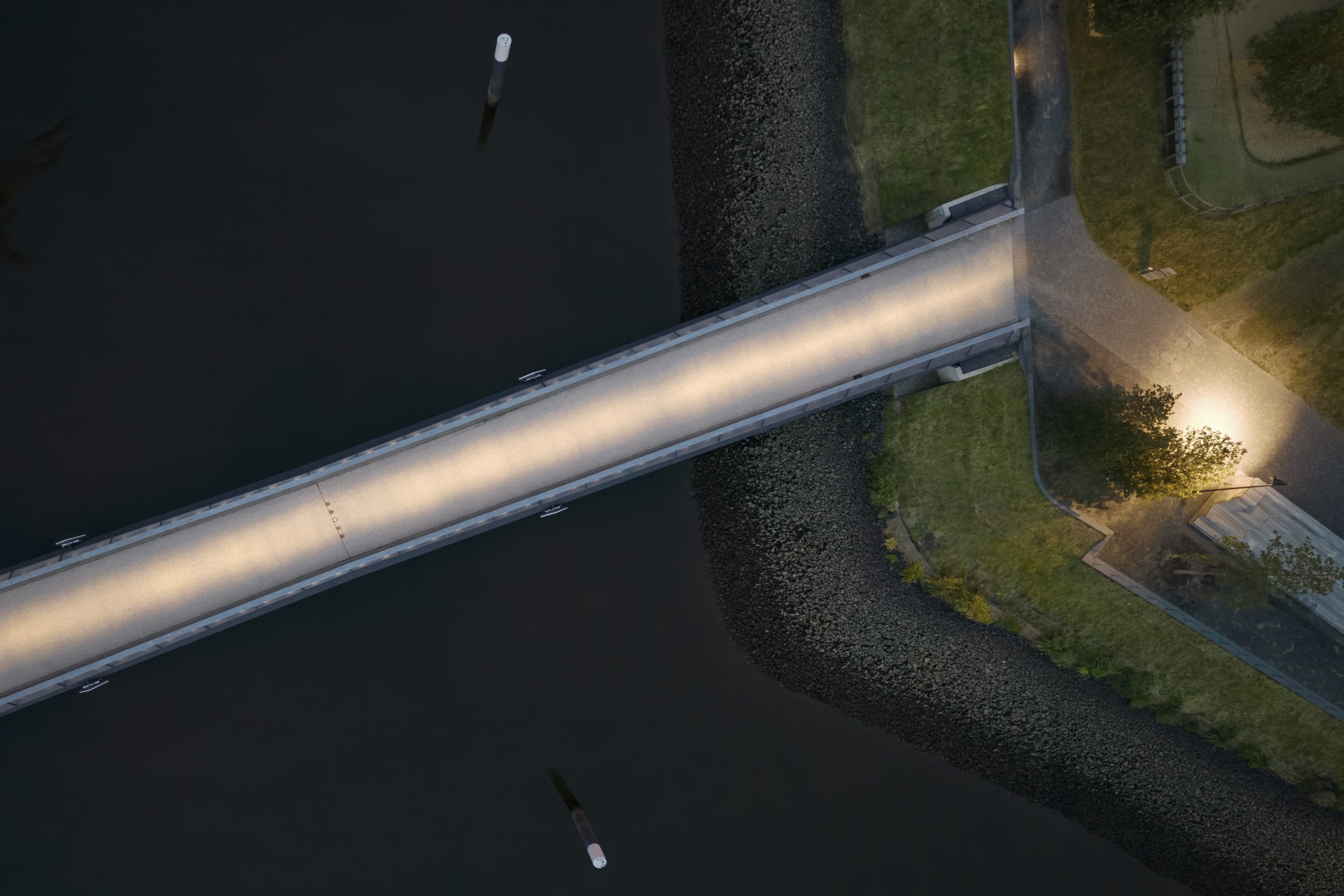 Baakenhafen Bridge - Projects - gmp Architekten