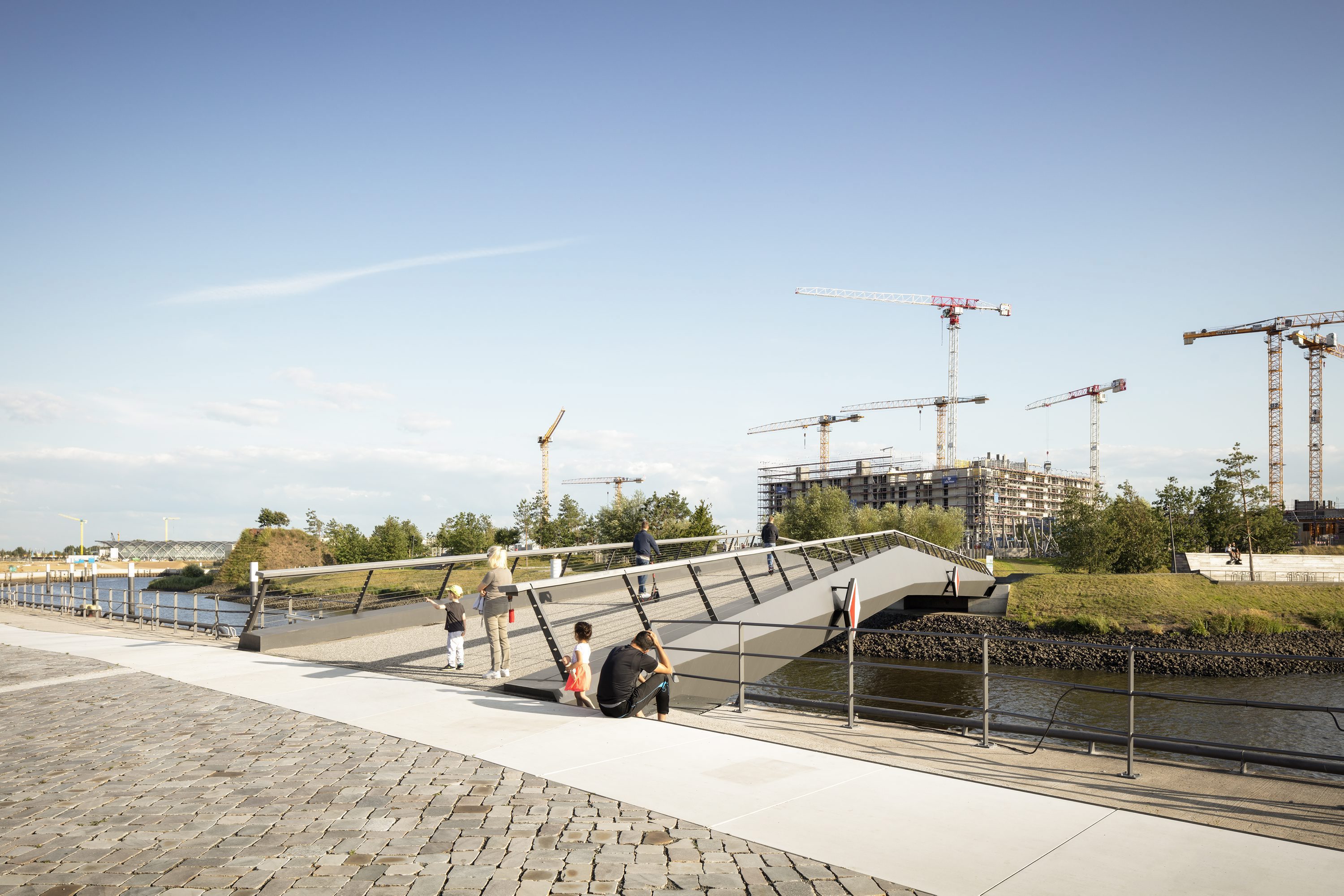 Baakenhafen Bridge - Projects - gmp Architekten