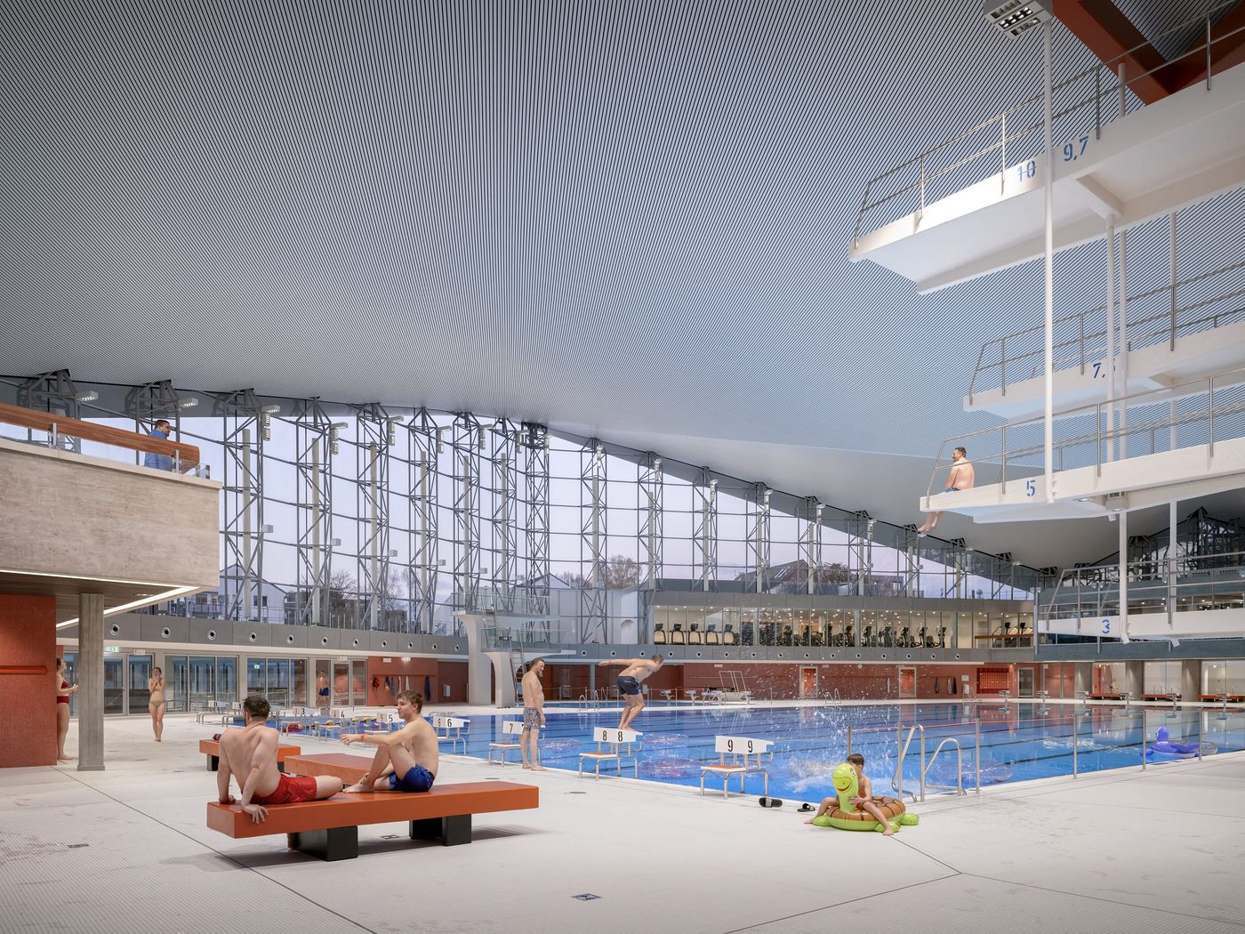 Alsterschwimmhalle - gmp Architekten
