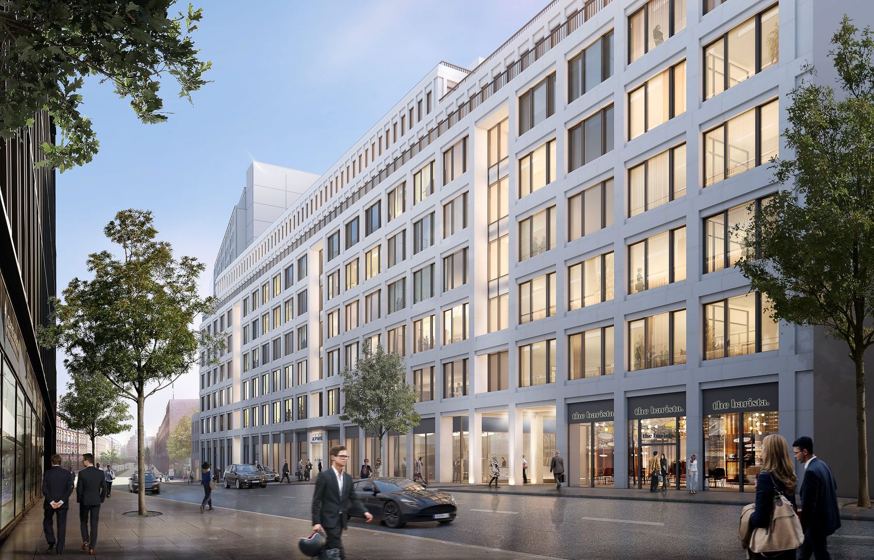 Neubau in der Hamburger Innenstadt nimmt Gestalt an - Presse - gmp ...