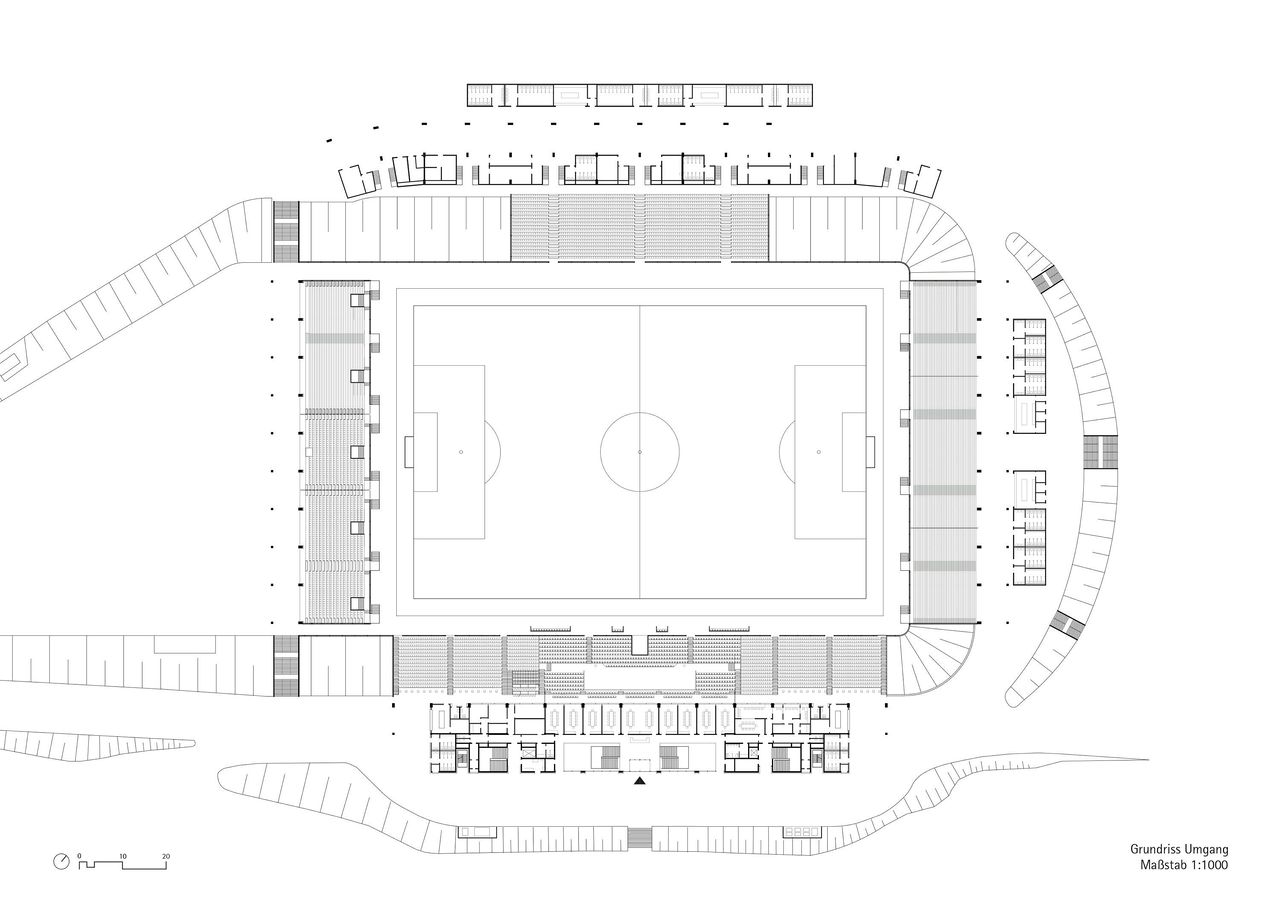 Ludwigspark Stadium - Projects - gmp Architekten