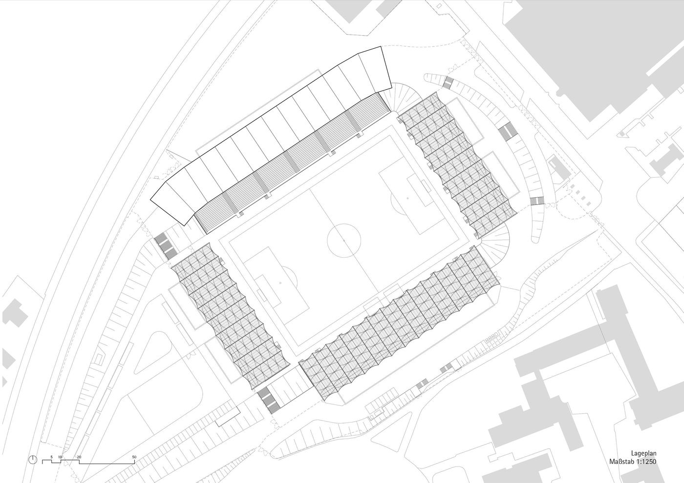 Ludwigspark Stadium - Projects - gmp Architekten