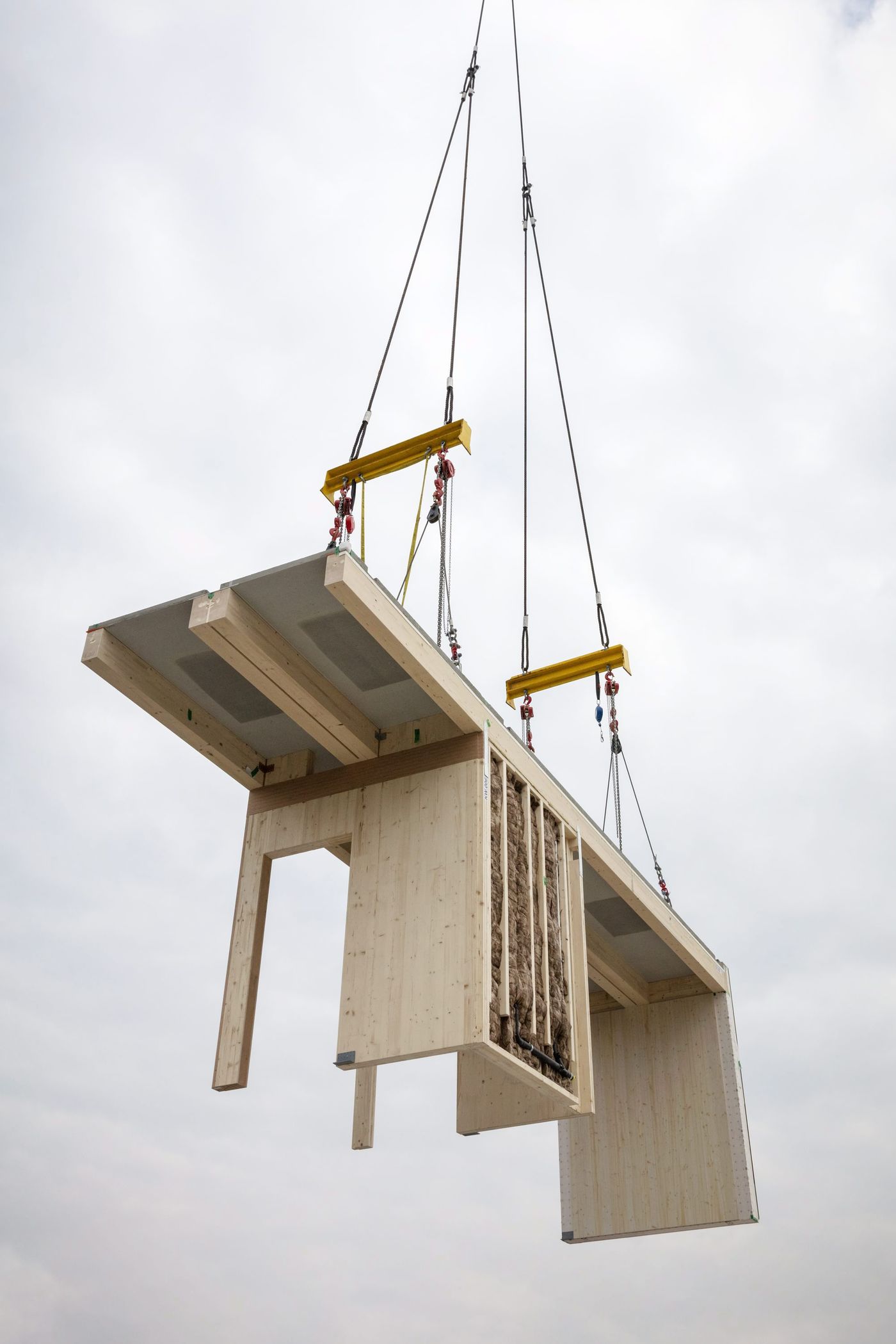 Westend School Campus Interim facility in modular timber construction ...